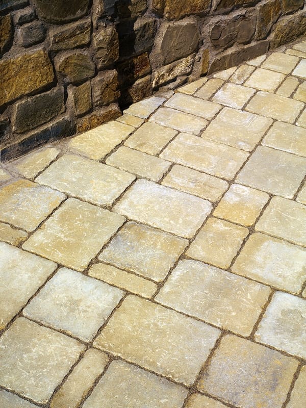 Vehicular concrete paving block LE CRETE Outdoor antiqued floor tiles ...