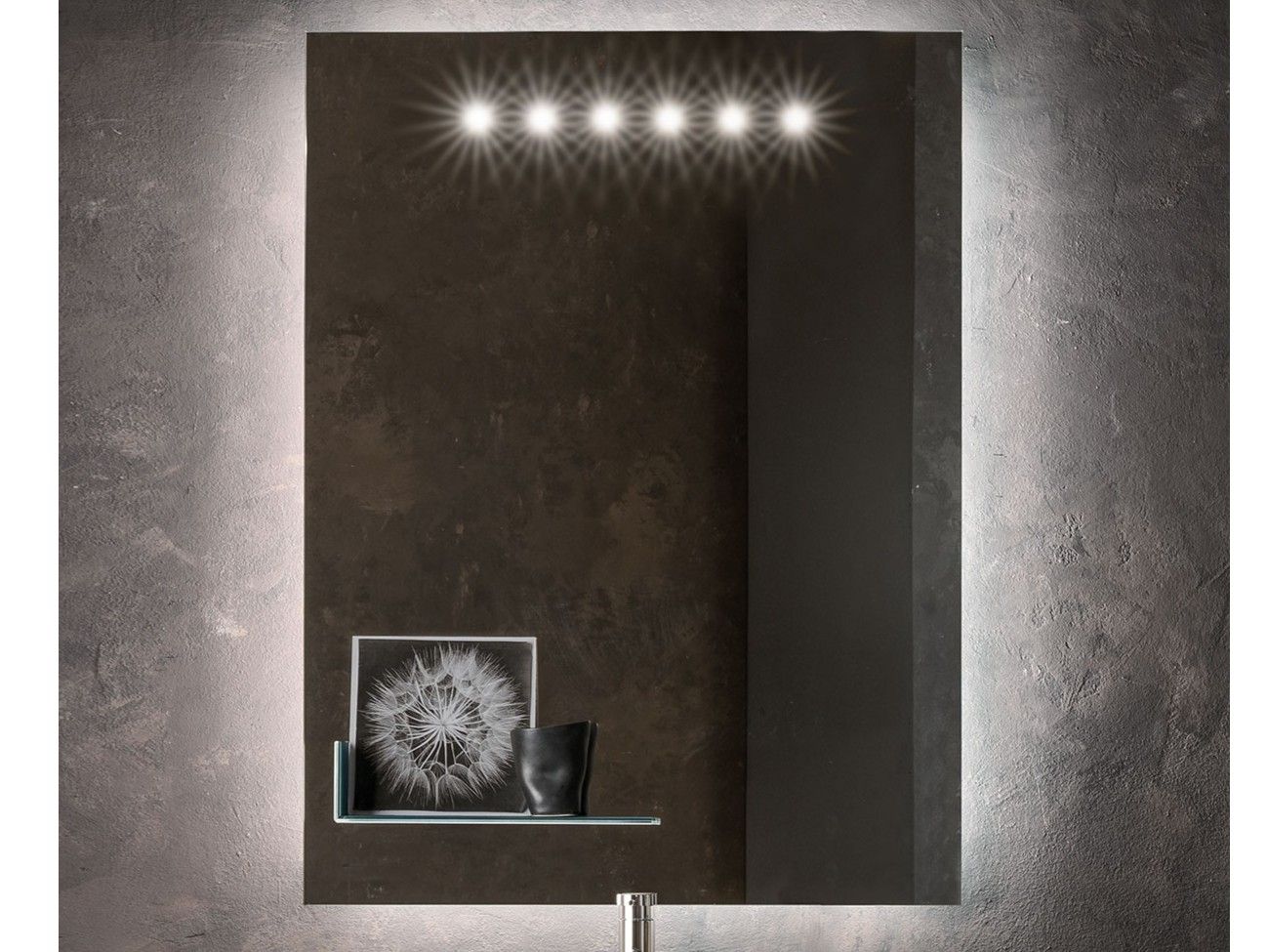 Bathroom mirror with integrated lighting LED DAMA By ARTELINEA