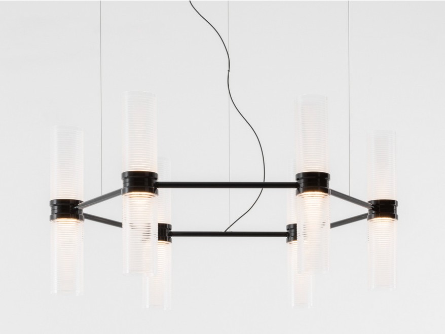 ZEPHYR R LED metal pendant lamp By Artemide | design Carlo Colombo