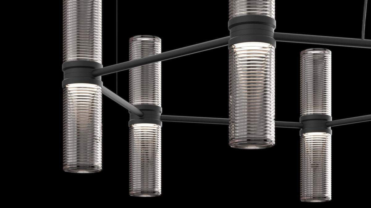 ZEPHYR R LED metal pendant lamp By Artemide | design Carlo Colombo