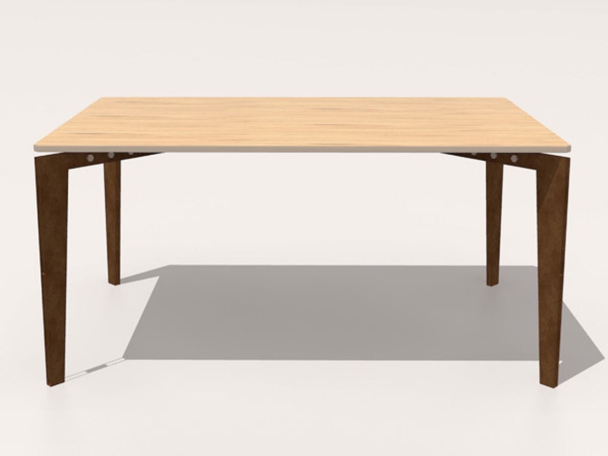 LEGGERO_001 | Rectangular table Leggero Collection By TrackDesign design Giuseppe Pio d'Altilia