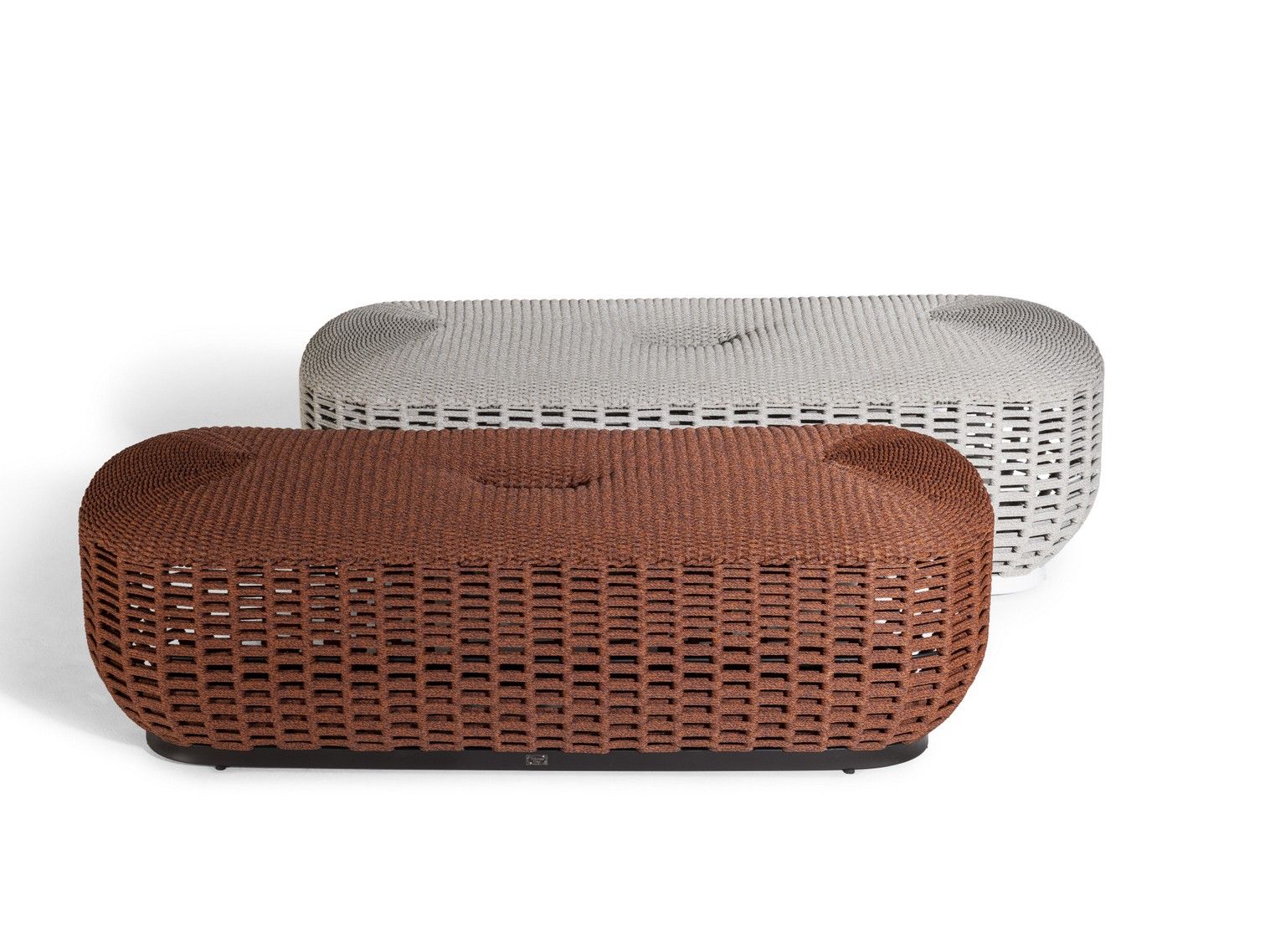 LEPLI OUTDOOR Nautical rope garden bench By Poltrona Frau | design ...