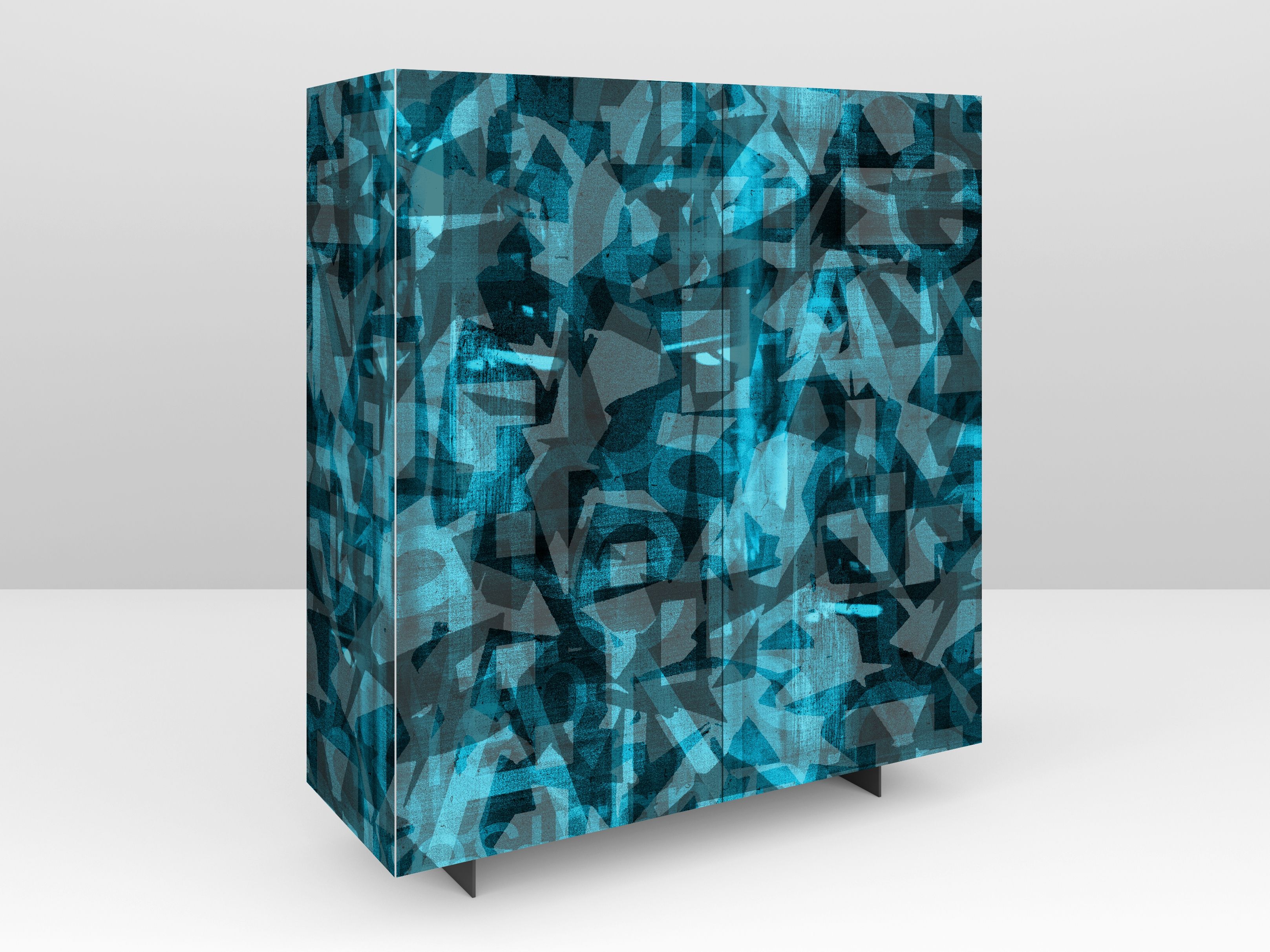 LETTERING | Highboard MDF highboard with doors By PICTOOM | design ...