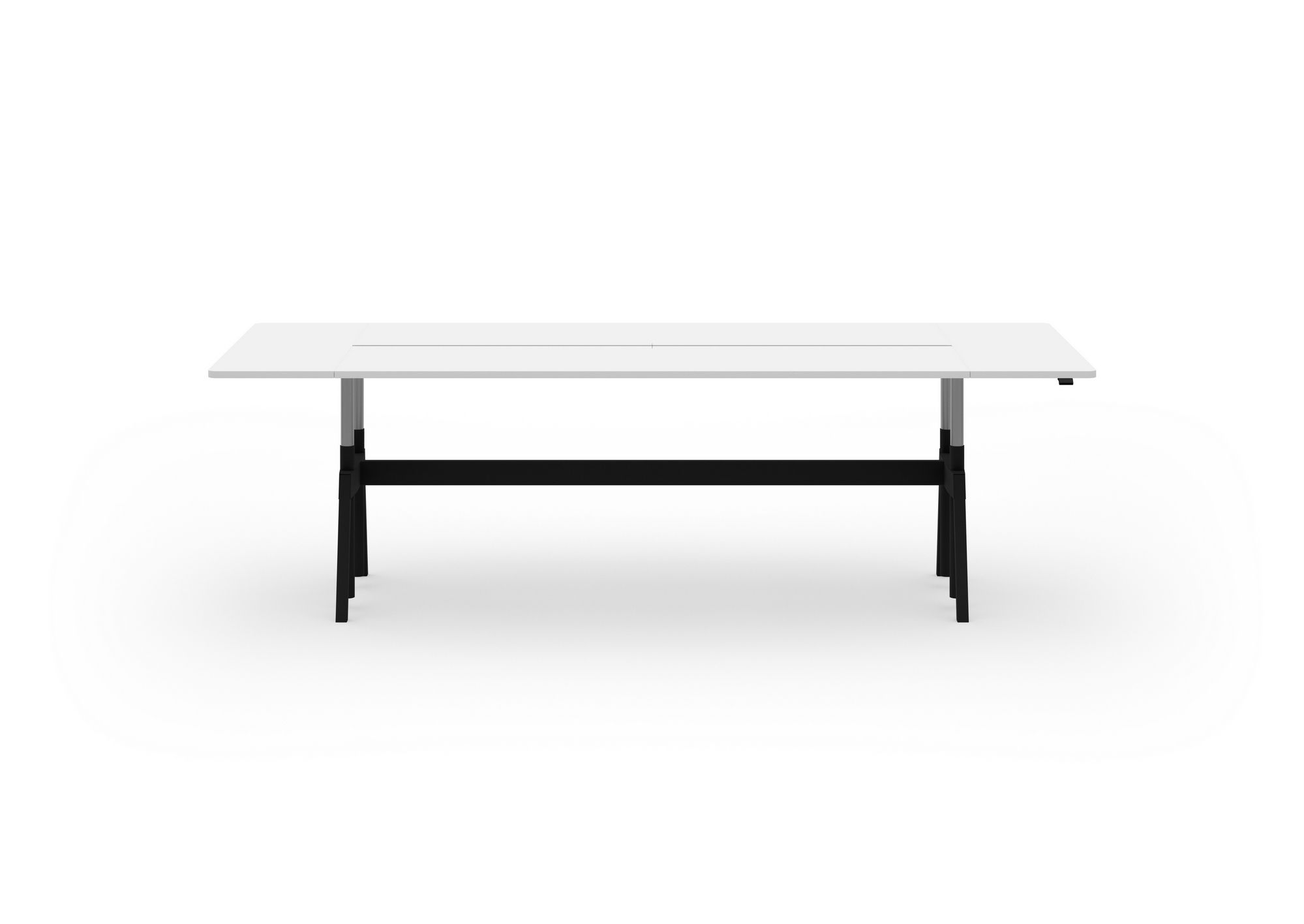 LEVEL SYSTEM | Rectangular meeting table By COR design Uwe Fischer
