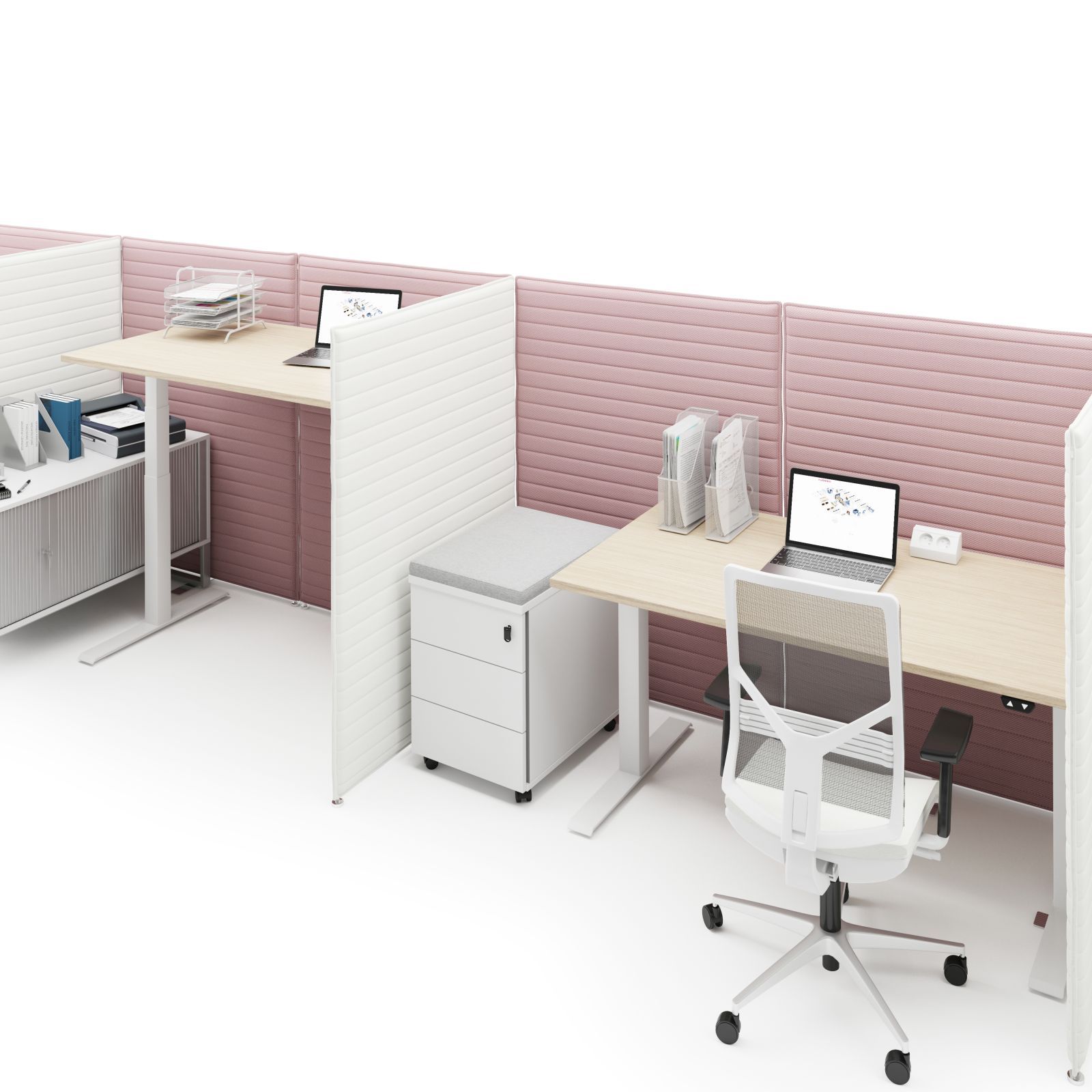 Height-adjustable office desk LIFT Lift Collection By FURNIKO