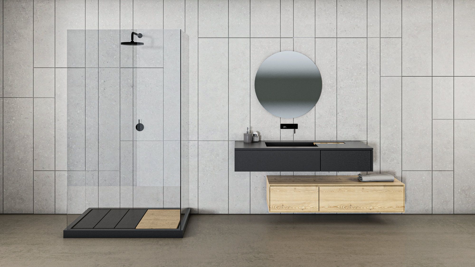LIFT shower tray By Giuseppe Guerrera Design®