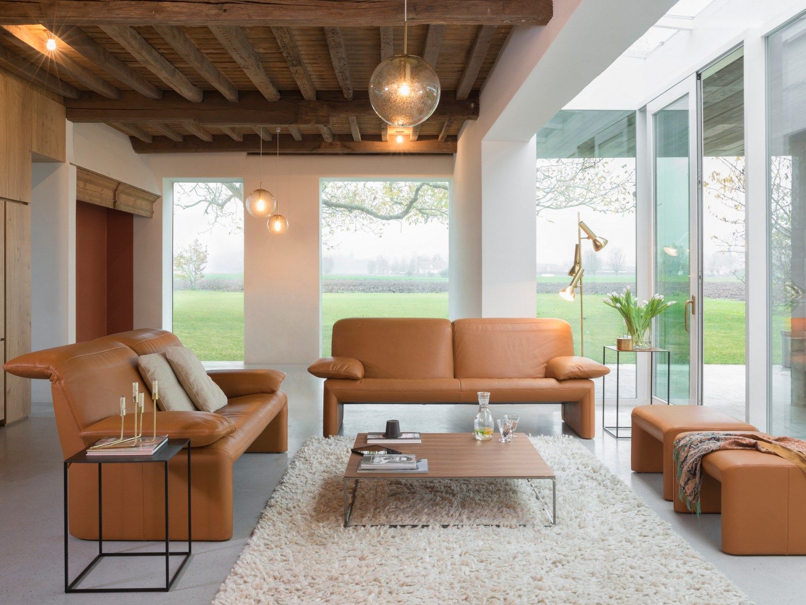 LINEA | 2 seater sofa Linea Collection By JORI design Jean-Pierre Audebert