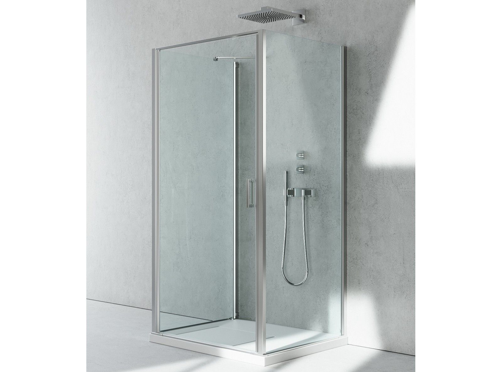 LINEA LG+LN+LG Shower cabin By VISMARAVETRO