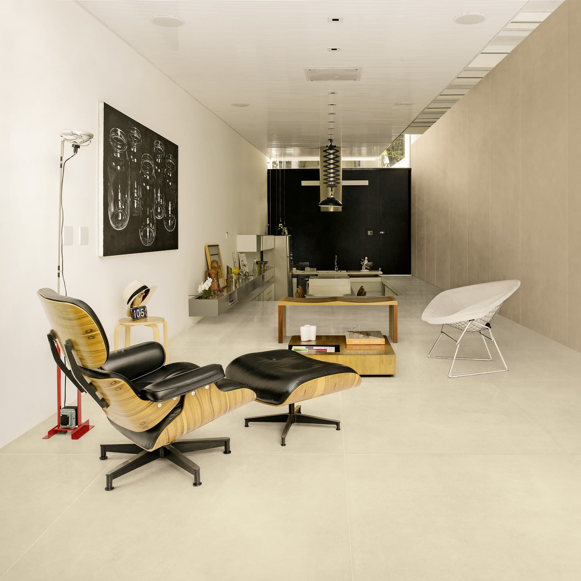 Laminated porcelain stoneware wall/floor with stone effect LINEA TIME ...
