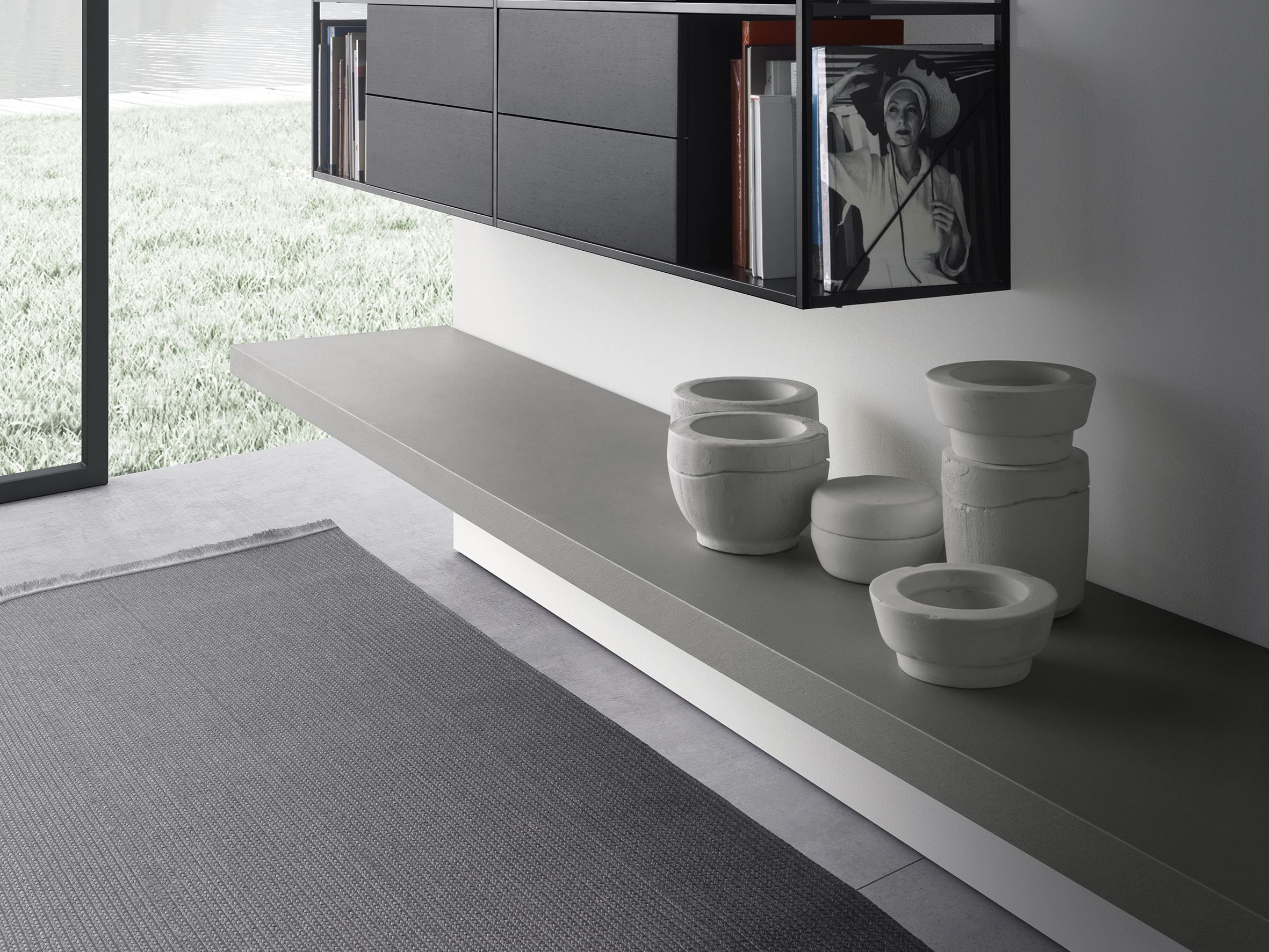 LINK 1 | Stone wall shelf Stone wall shelf By MDF Italia | design Bruno ...