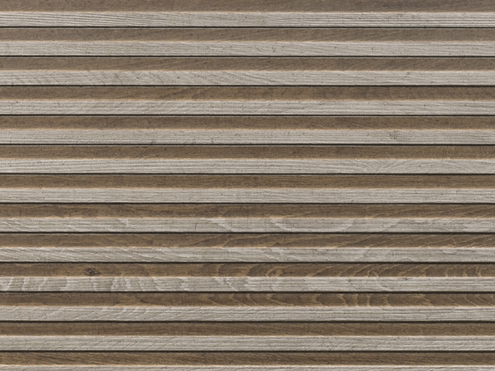Revestimiento de pared de gres porcelánico imitación madera LISTON ...