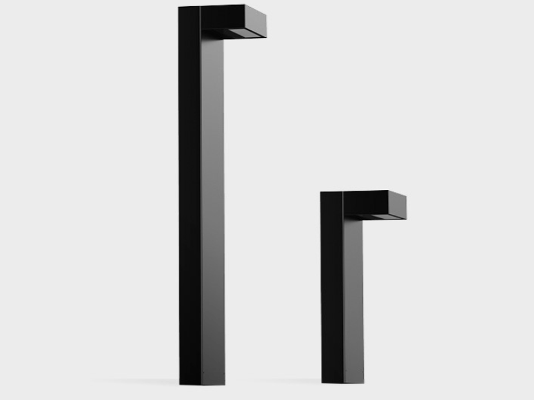 LIT LED aluminium bollard light By Cariboni group