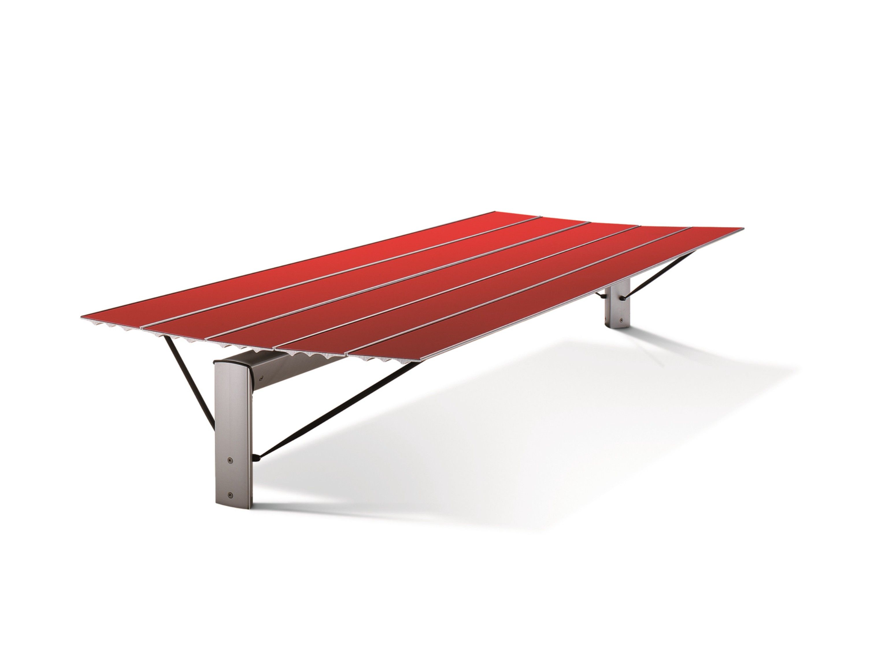 LOCO | Bench Backless metal bench By BSINERGY | design Ivan Palmini