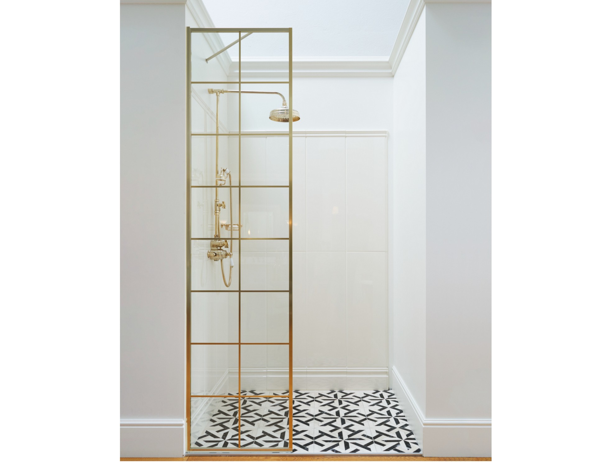 LOFT WALK-IN Niche glass Walk in shower By Devon&Devon