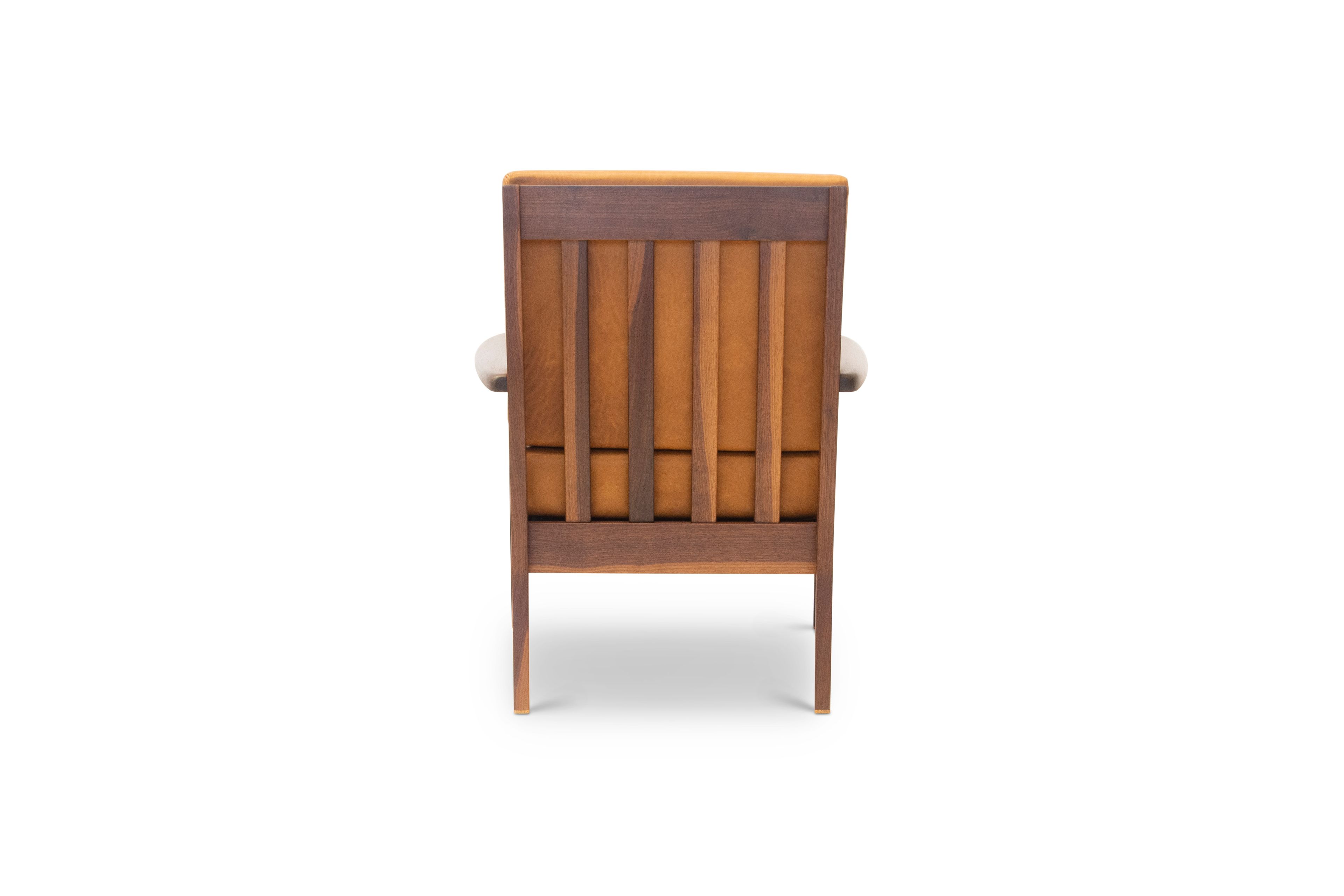 Fabric armchair with armrests LONDON CHAIR By JACOBY