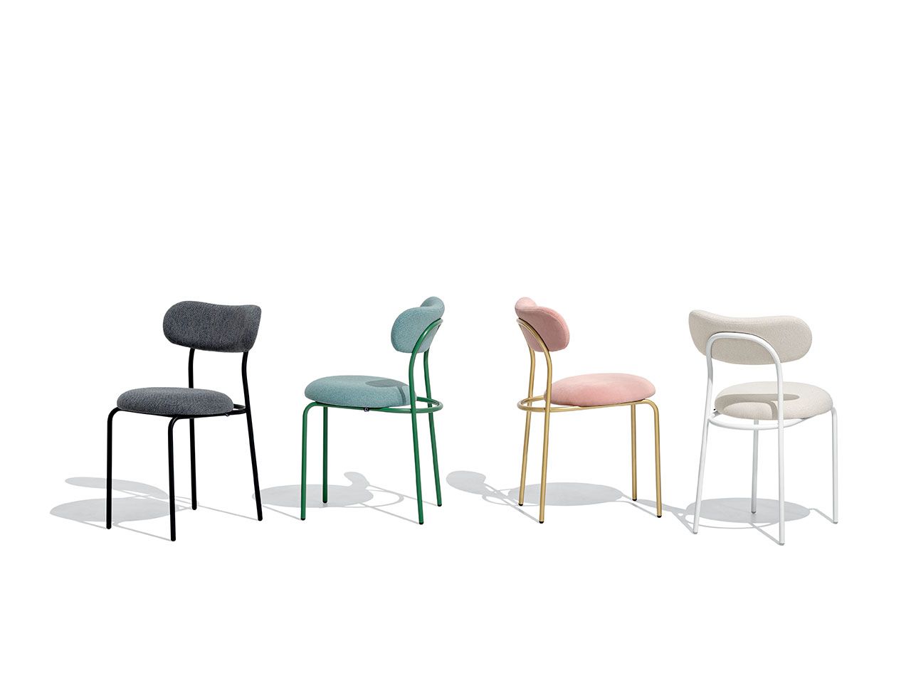 LOOP | Chaise en tissu By Connubia