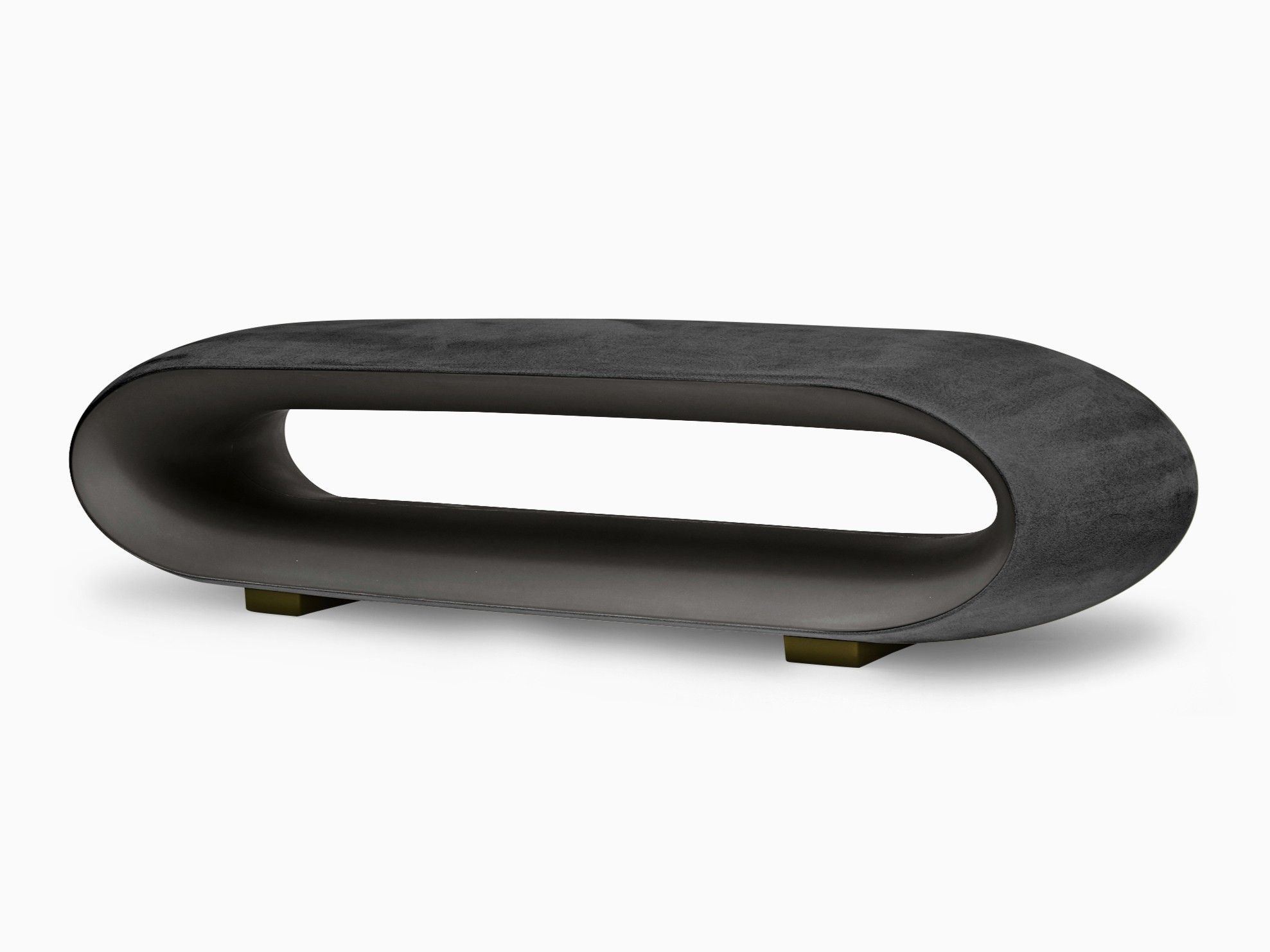 LOOP MOLESKIN garden bench By Serralunga