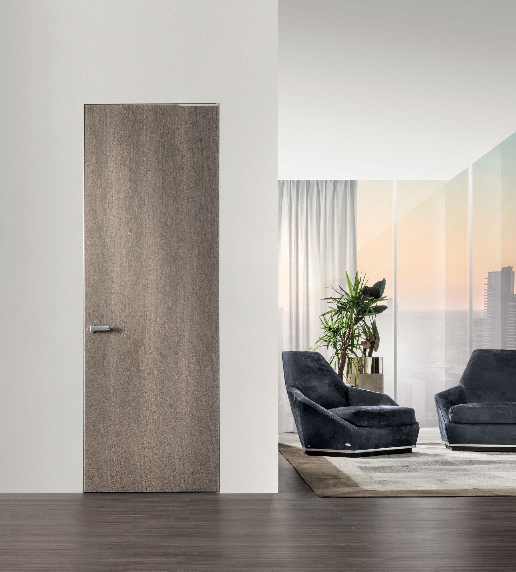 LORD | Wooden door Aluminiun Chic – Doors Collection By Longhi design ...