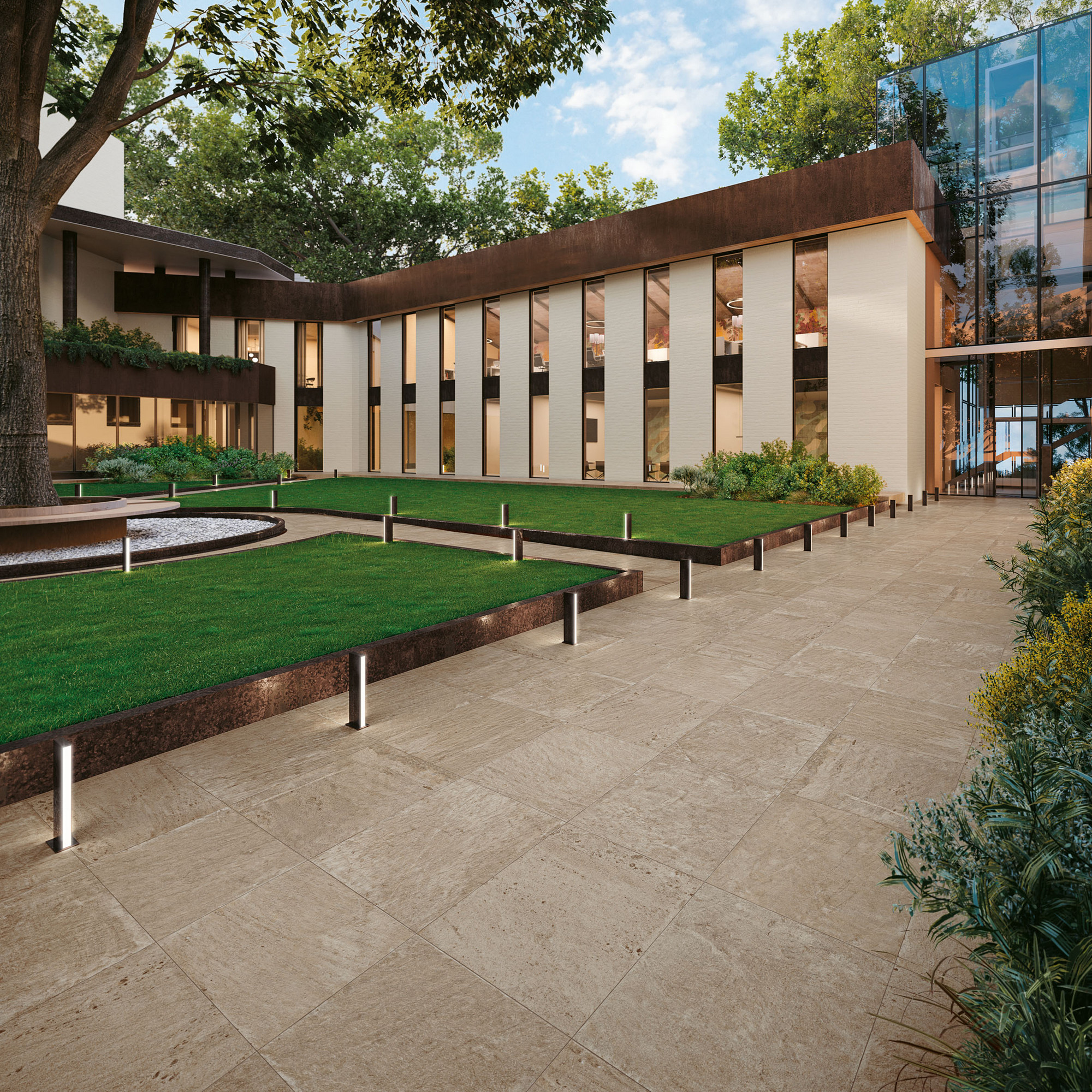 LOSA Indoor/outdoor full-body porcelain stoneware wall/floor tiles By ...