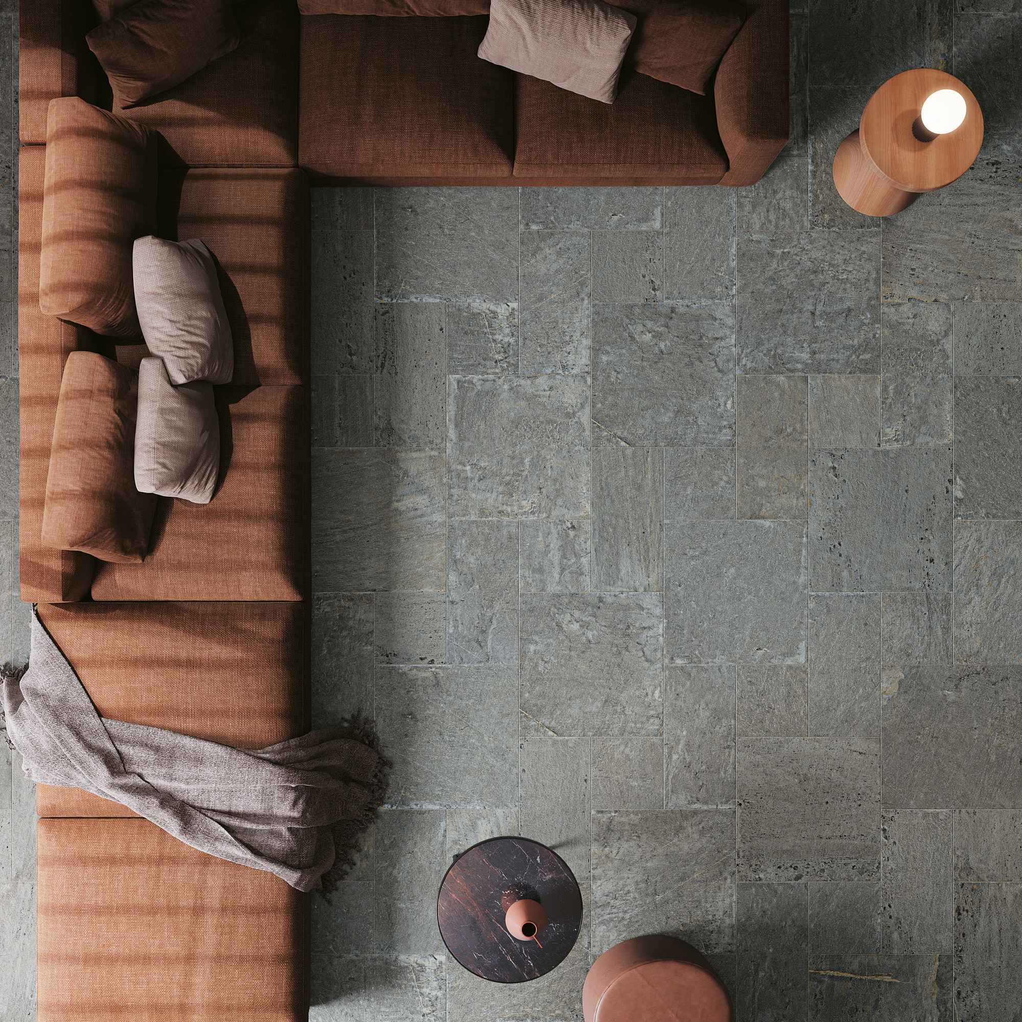 LOSA Indoor/outdoor full-body porcelain stoneware wall/floor tiles By ...