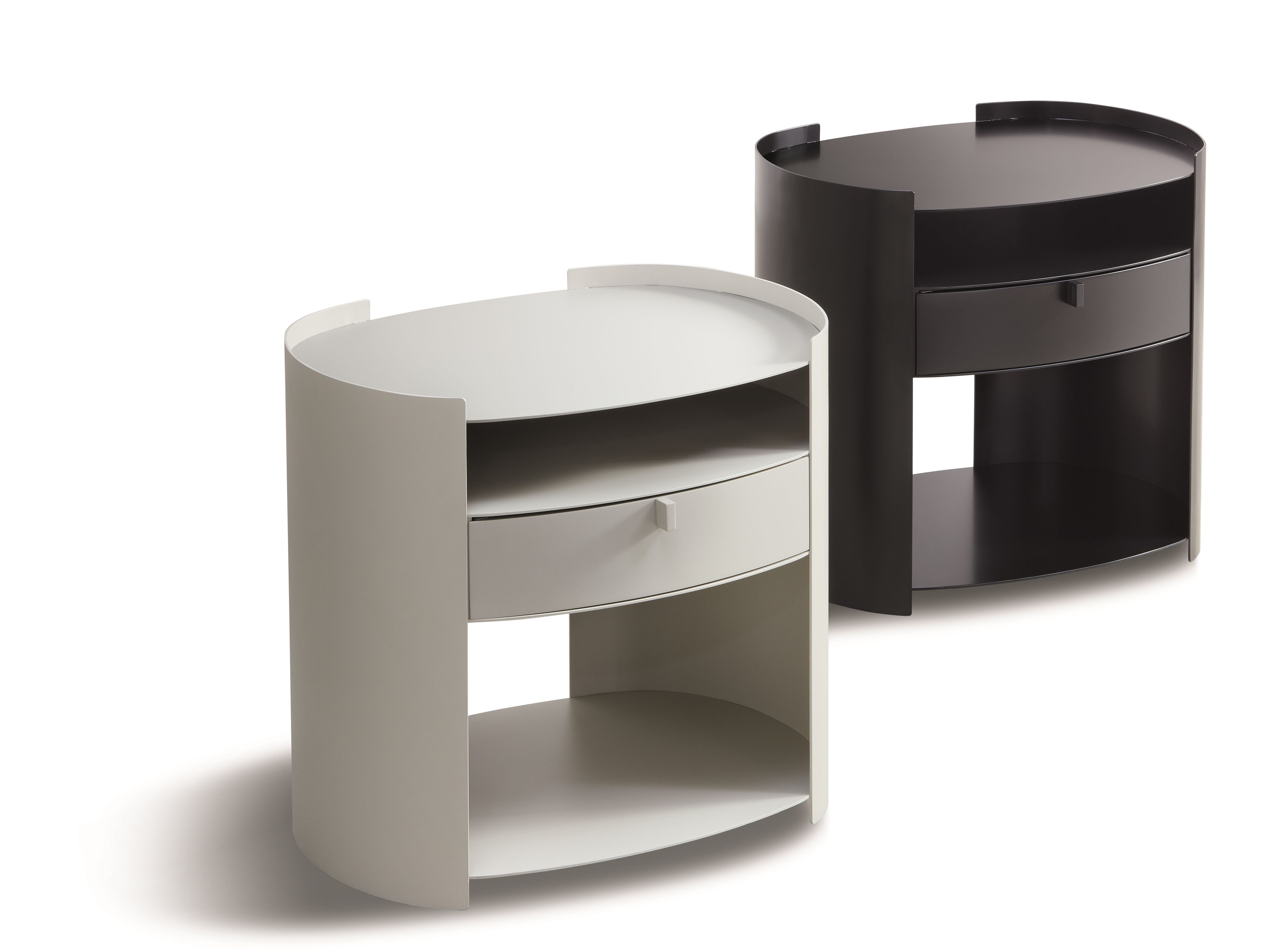 LOTUS Metal bedside table By Flou