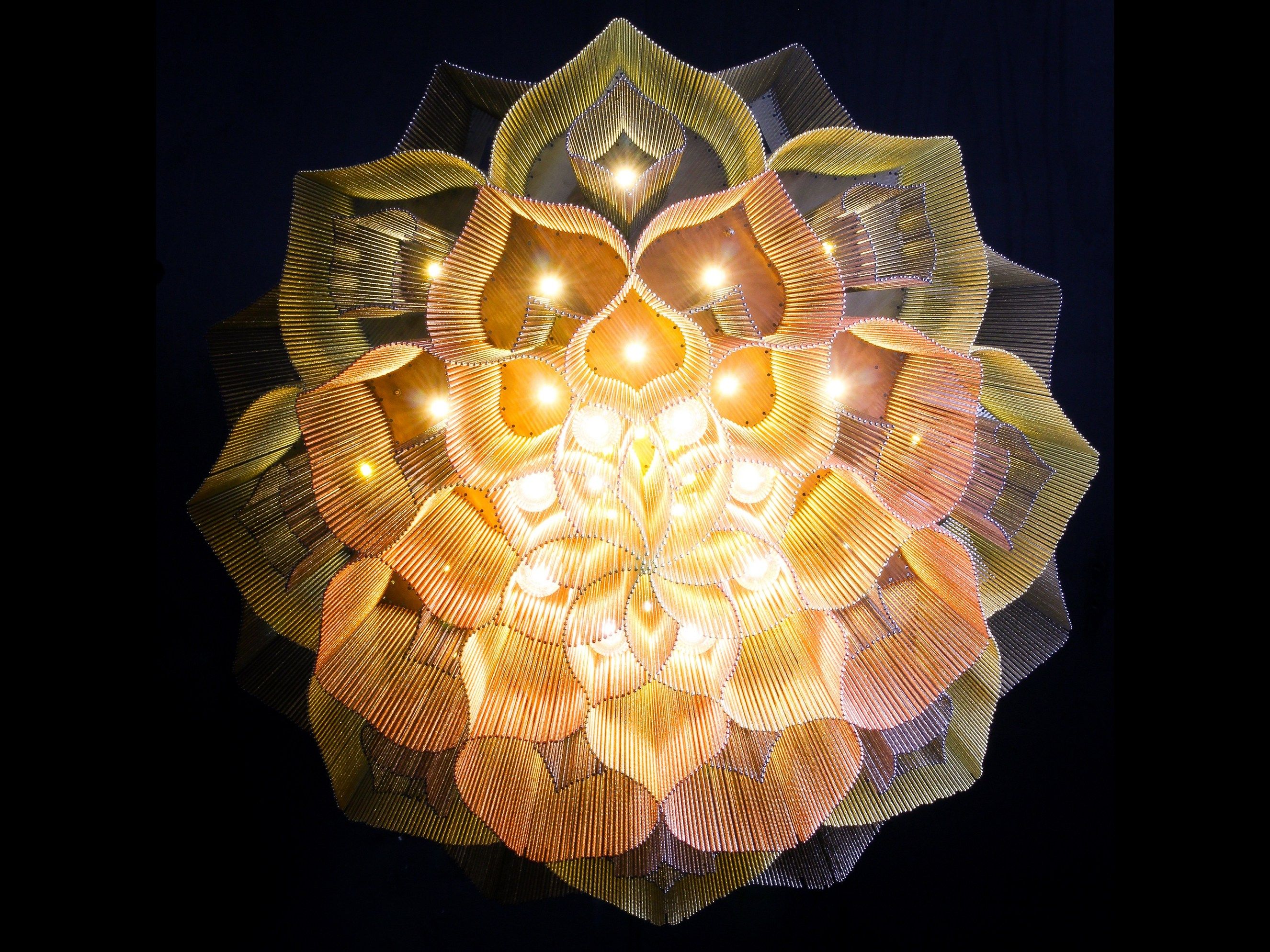 LOTUS MANDALA | Chandelier Mandala Collection By Willowlamp
