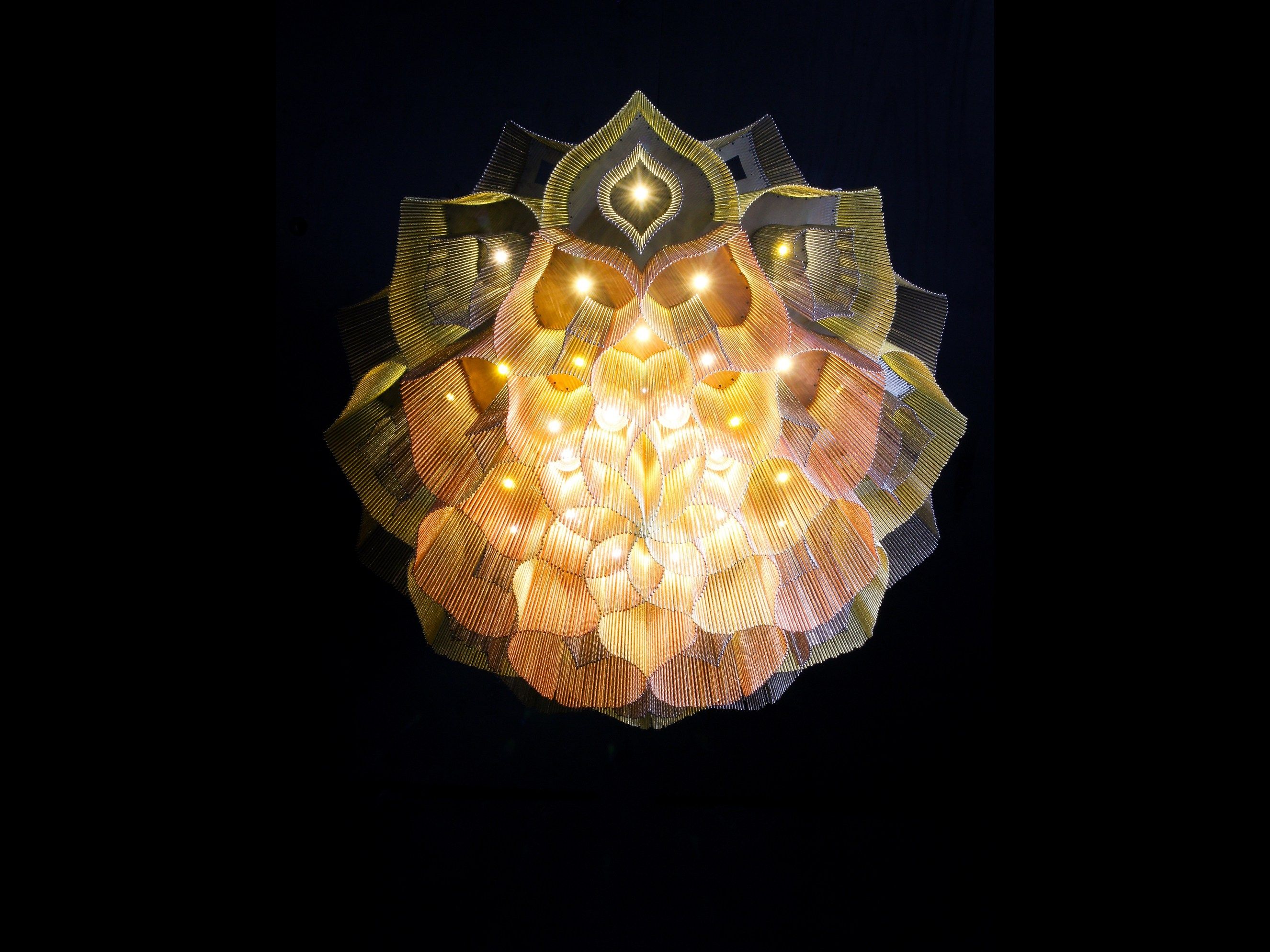LOTUS MANDALA | Chandelier Mandala Collection By Willowlamp