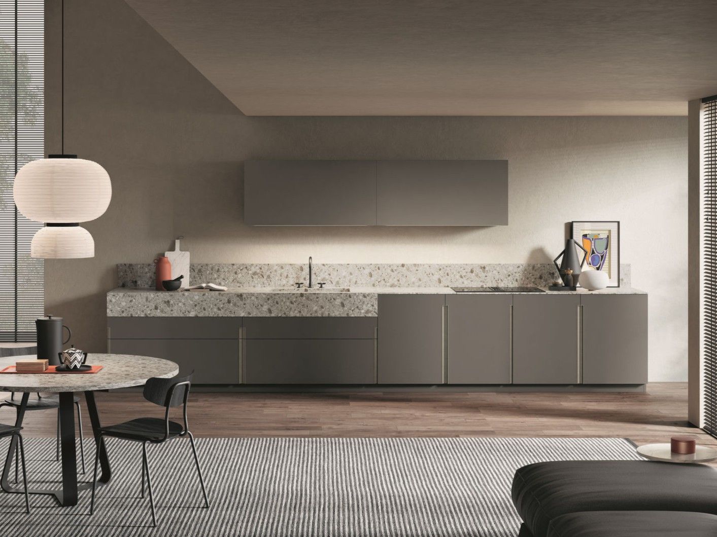 LOUNGE 01 Kitchen By Composit | design Enrico Cesana