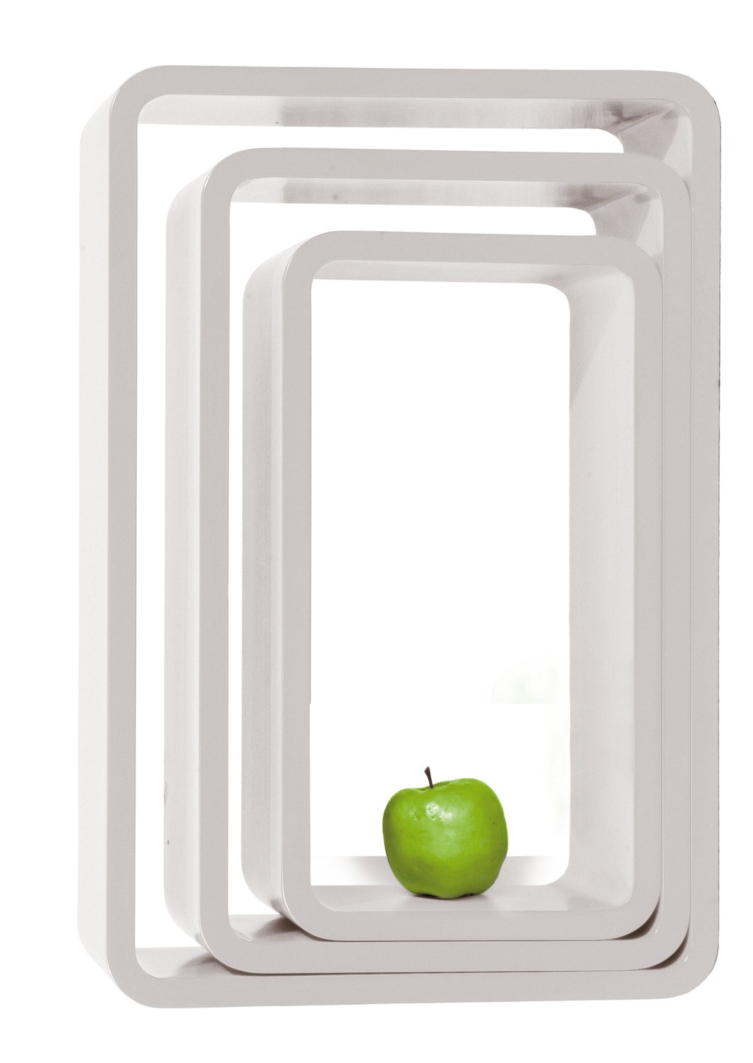 Sectional MDF bookcase LOUNGE CUBE OVAL By KARE Design