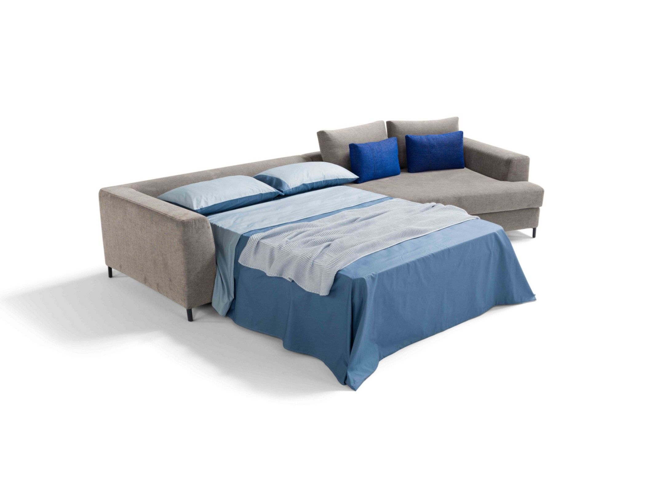 LOY | Sectional sofa bed 3 seater sectional fabric sofa bed By Dienne Salotti