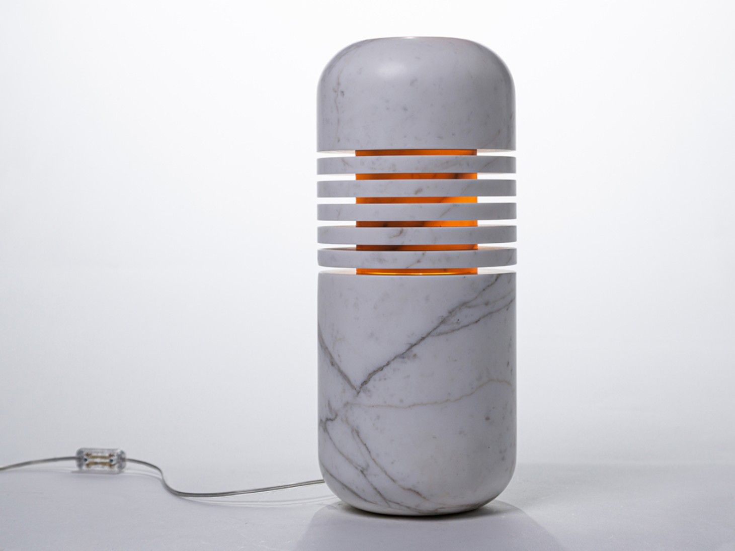 Marble floor lamp / floor lamp LUMI CALACATTA ORO By Maami Home design ...