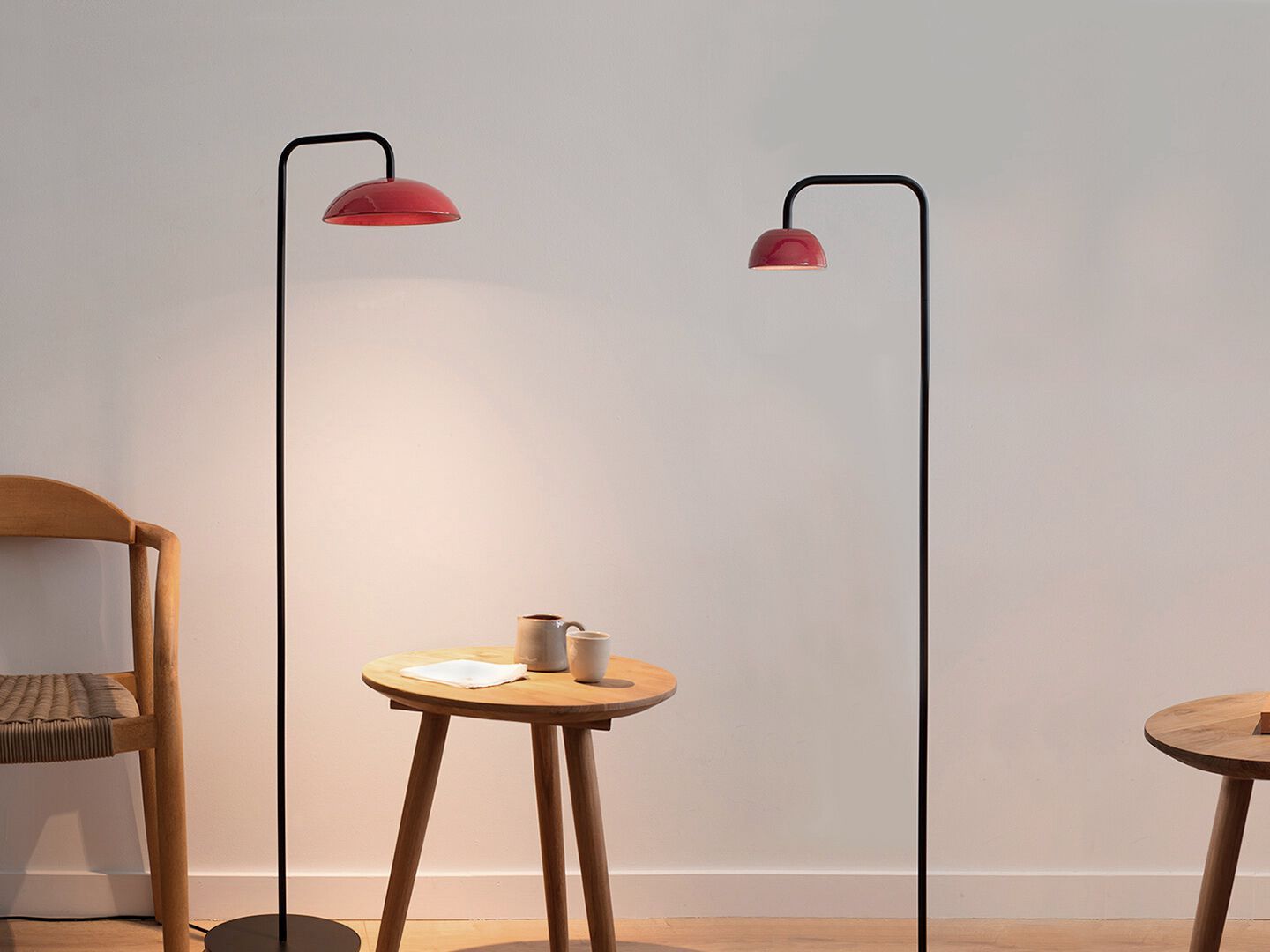 ABSIDIOLA P BRAZO PLATO Floor lamp By luxcambra