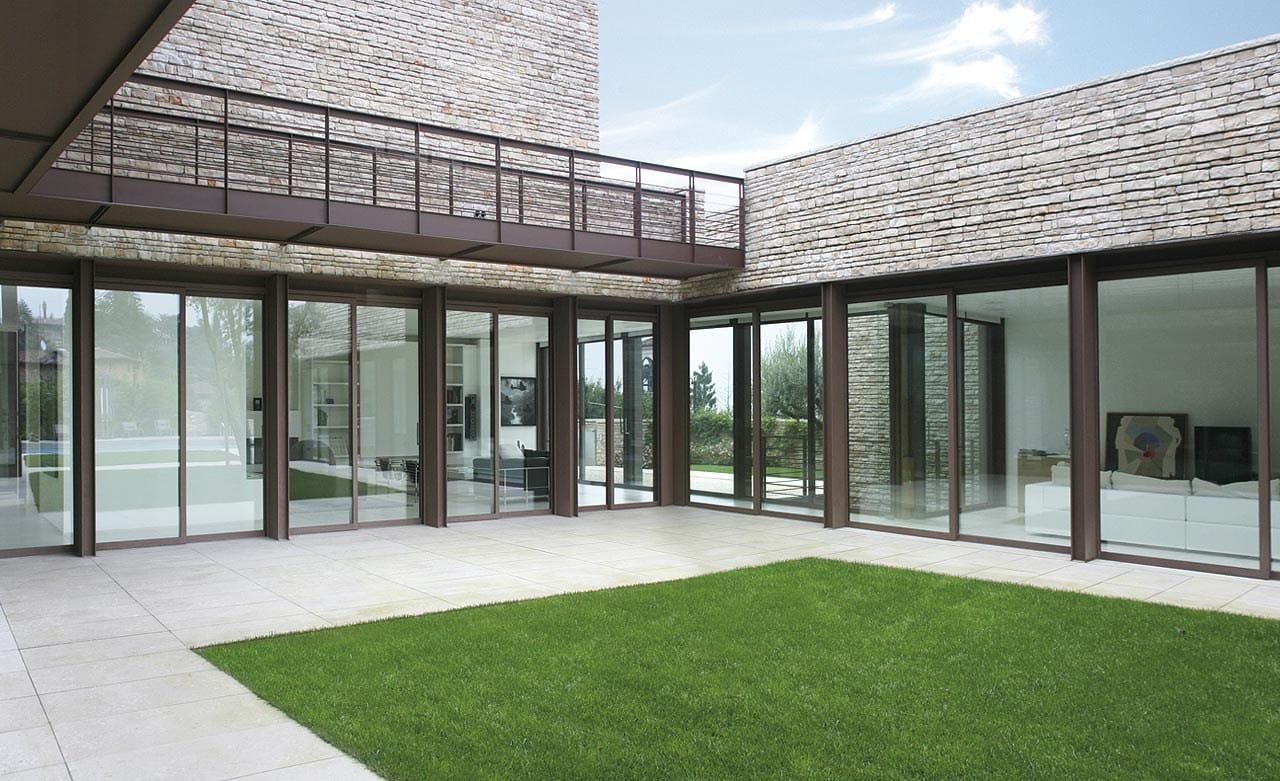 M55 Finestra a taglio termico alzante scorrevole in metallo By ...