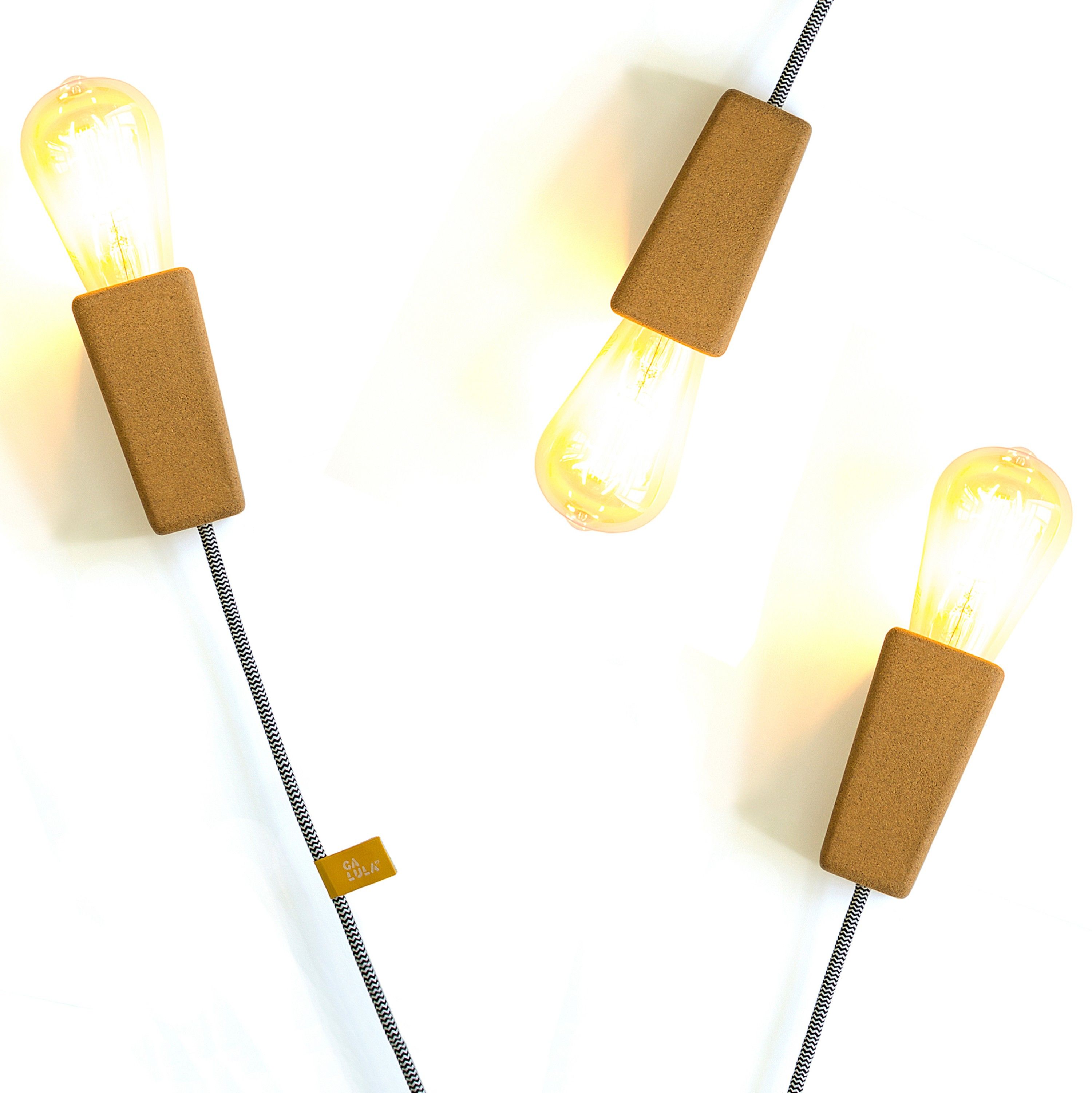 LED cork wall lamp / table lamp MAGNETO By Galula design Mendes Macedo