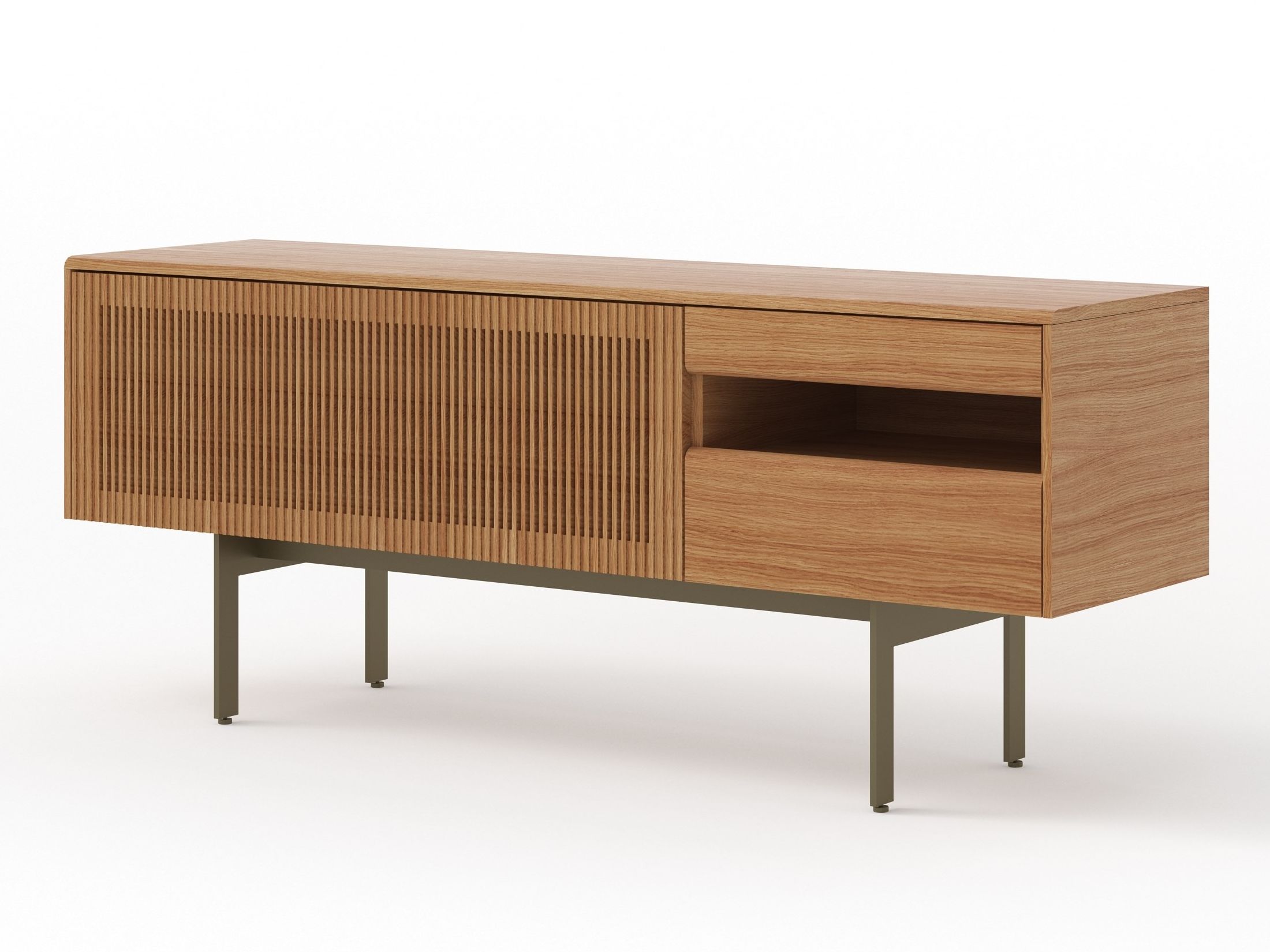 MALMÖ TECHNIC | Sideboard with drawers By Punt design Mario Ruiz