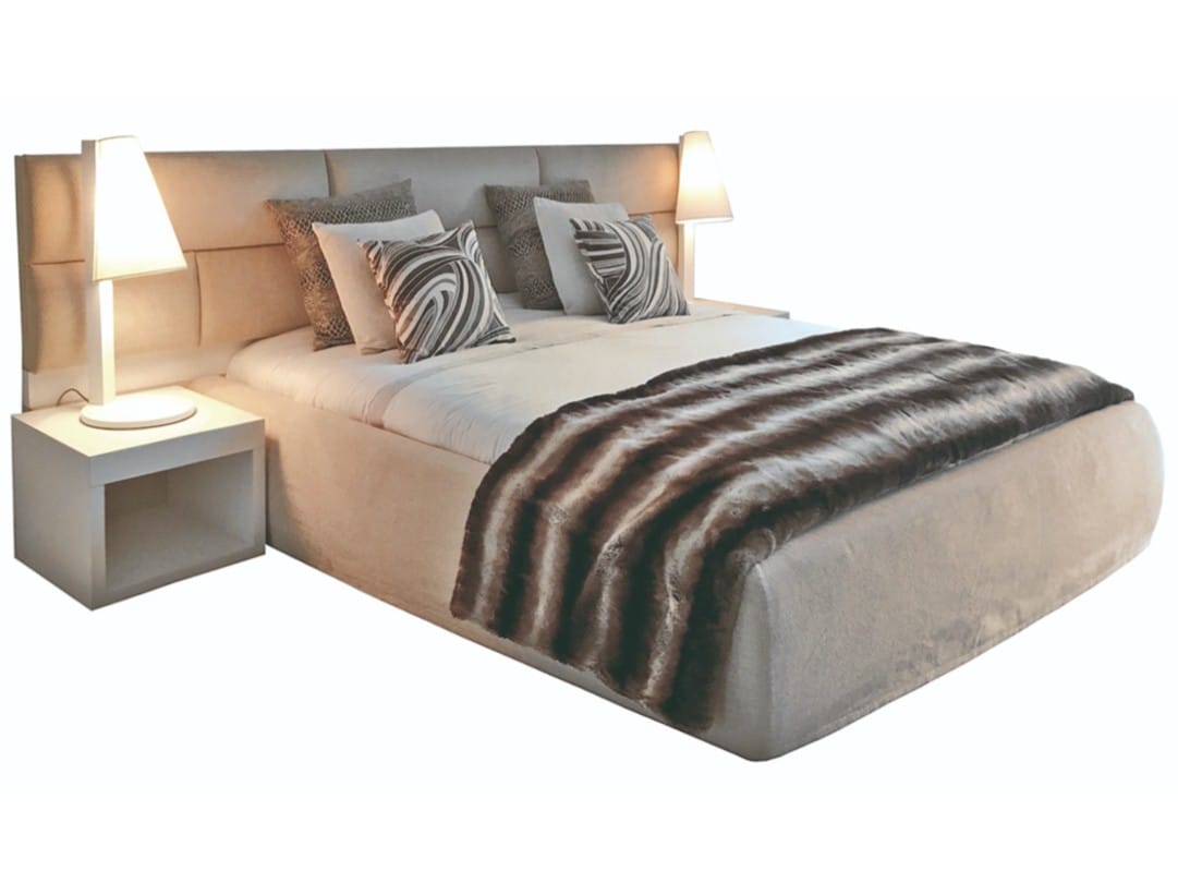 Fabric double bed MAMBO By Ph Collection