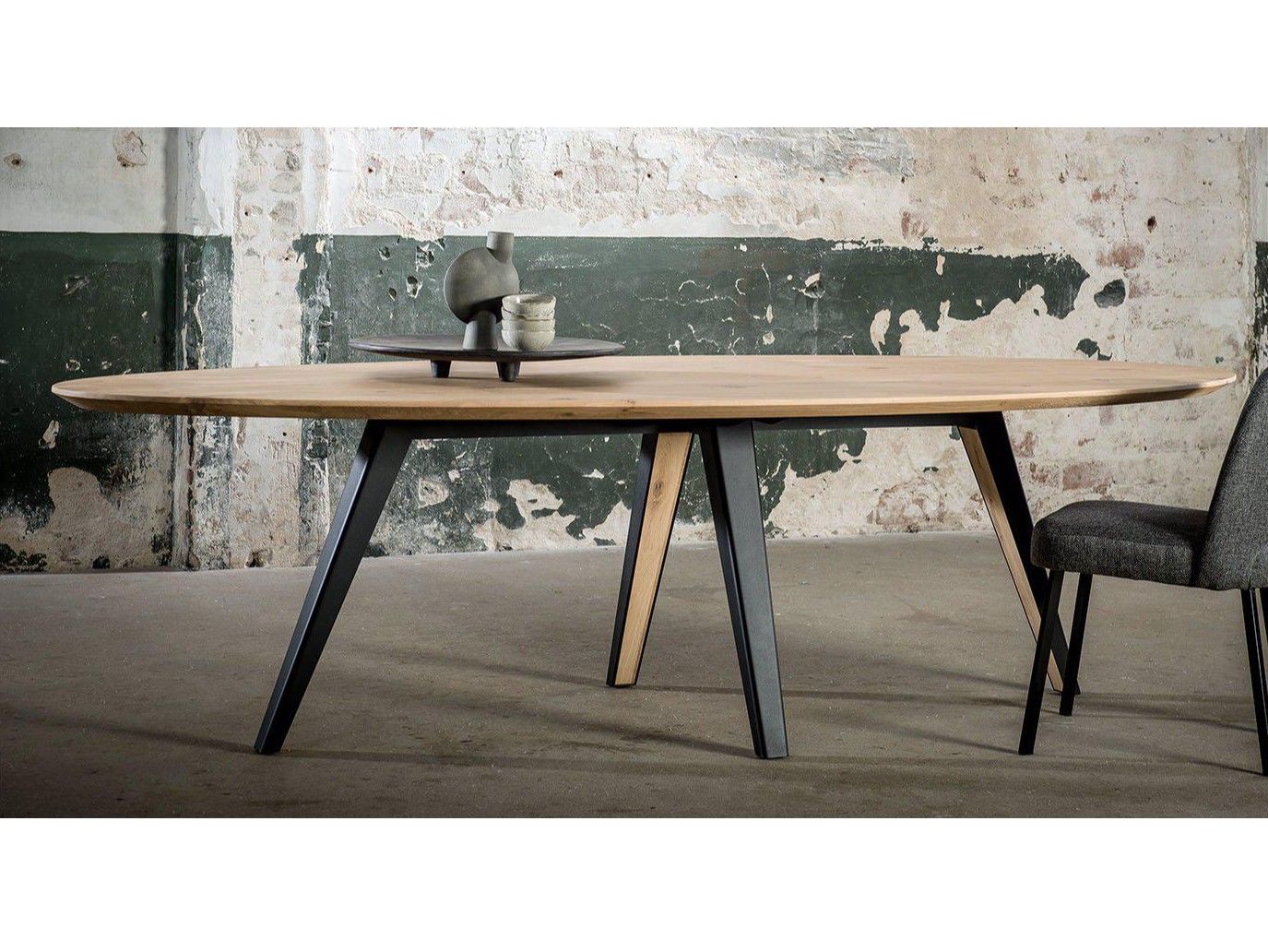 Tavolo ovale in rovere MANHATTAN By FOR ME LAB