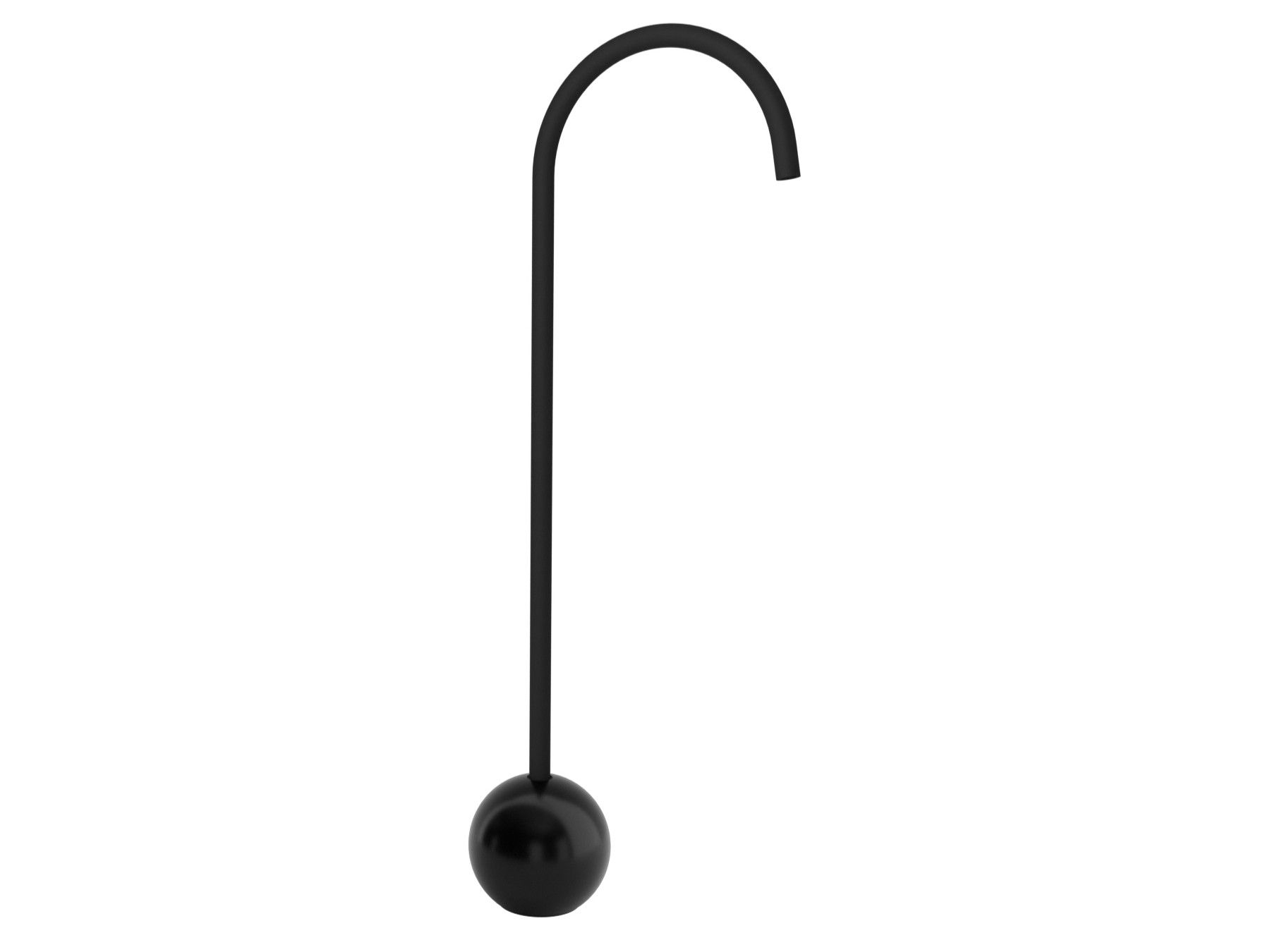 MARIE B35 Floor standing bathtub spout By BARIL