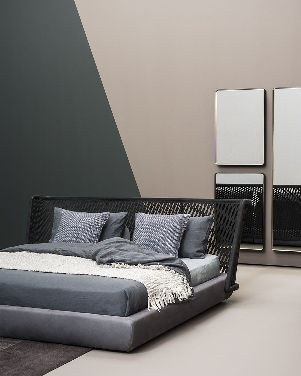 MARLENE Rectangular mirror By BAXTER