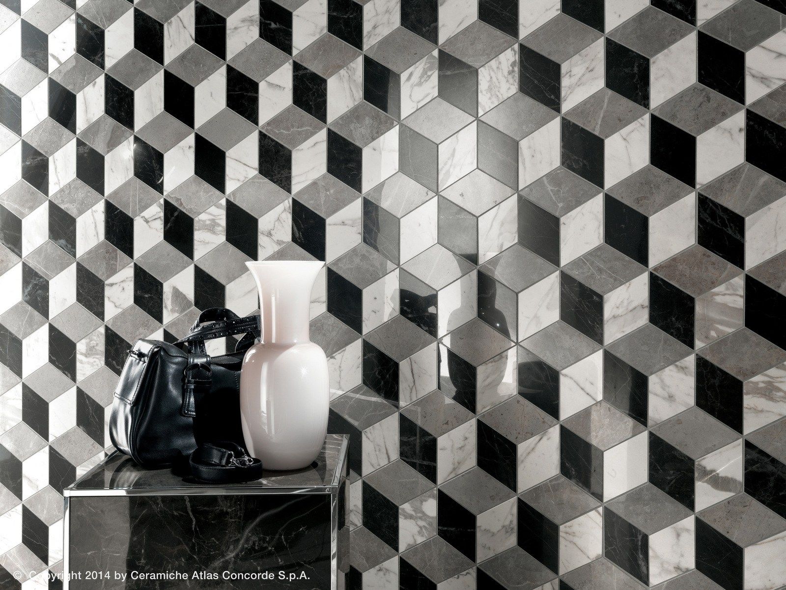 MARVEL PRO WALL | White-paste wall tiles Marvel Pro Collection By Atlas ...