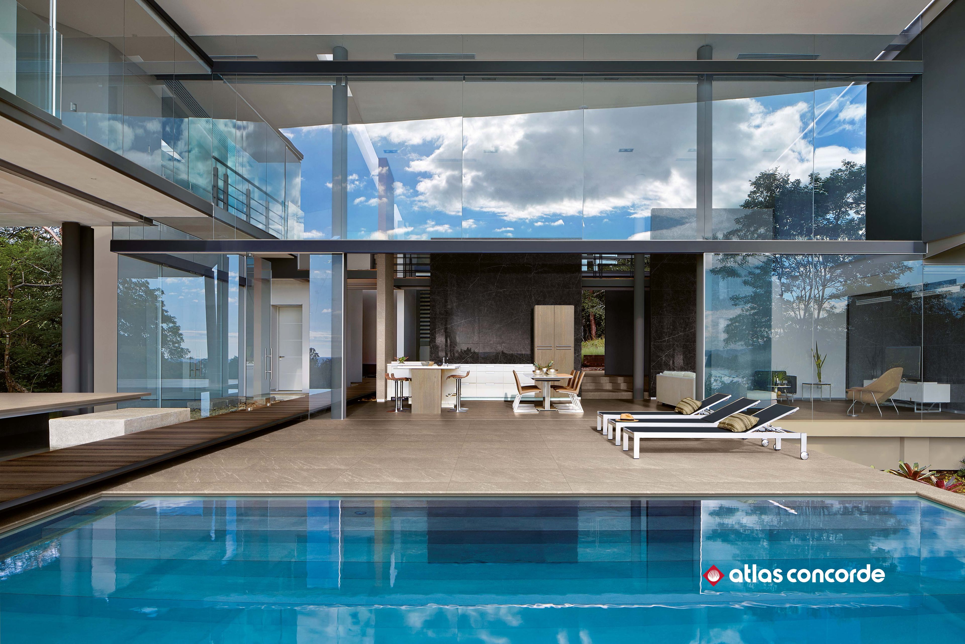 MARVEL STONE FLOOR | Outdoor floor tiles with stone effect By Atlas ...