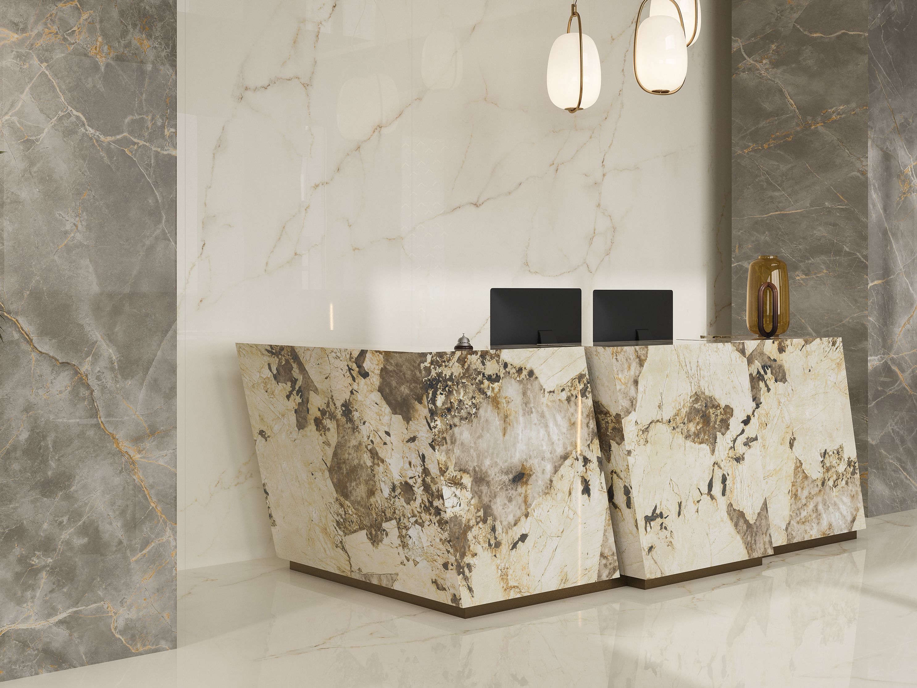 MARVEL X | Indoor/outdoor wall/floor tiles Porcelain stoneware wall ...