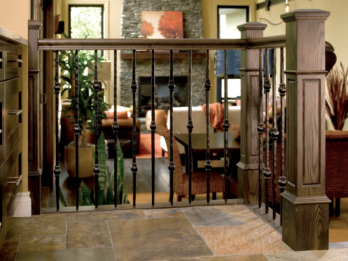 Wrought iron parapet MASTERS By Grande Forge
