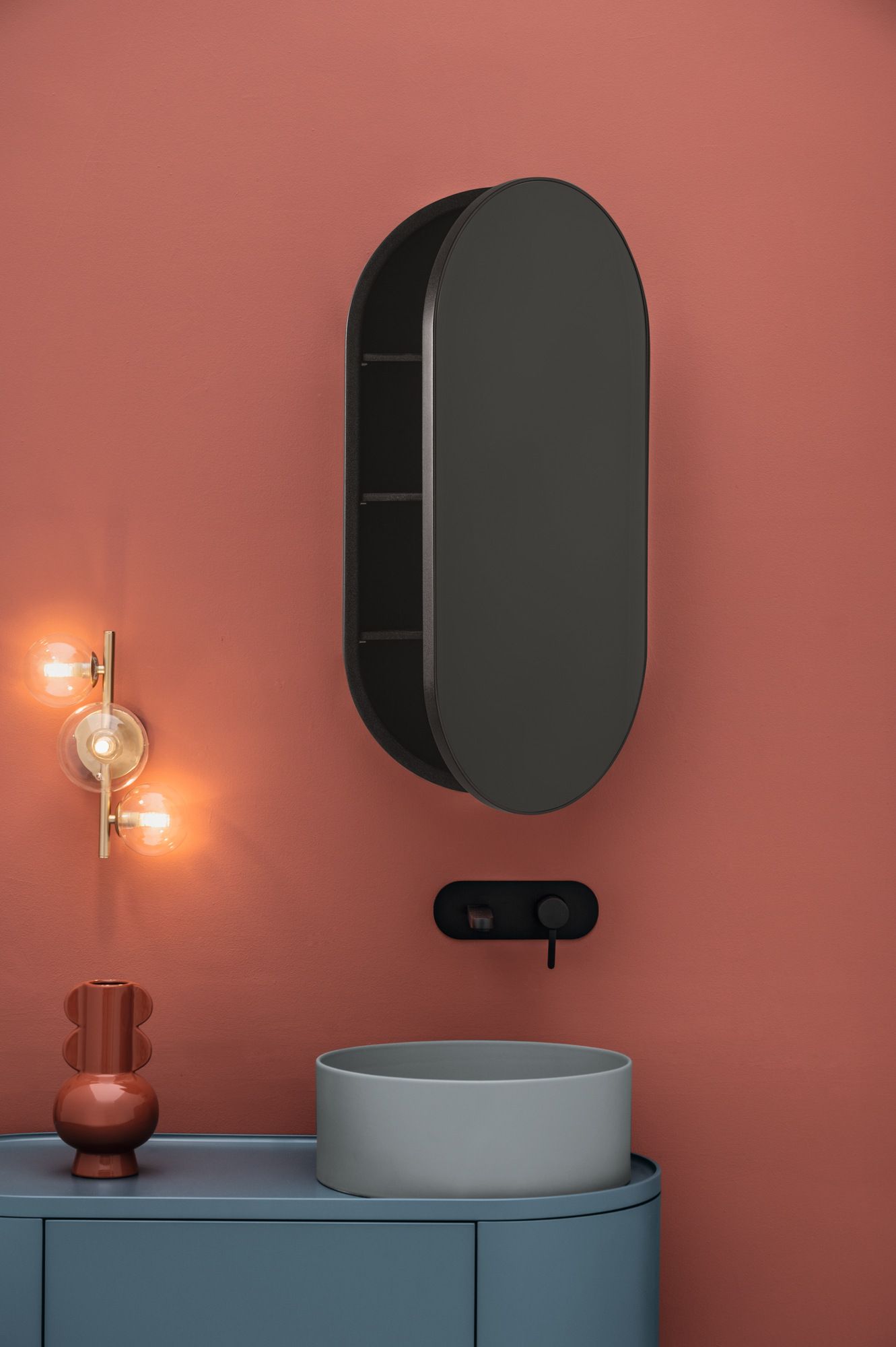 MATE | Vanity unit with drawers By Axa design Alessandro Paolelli