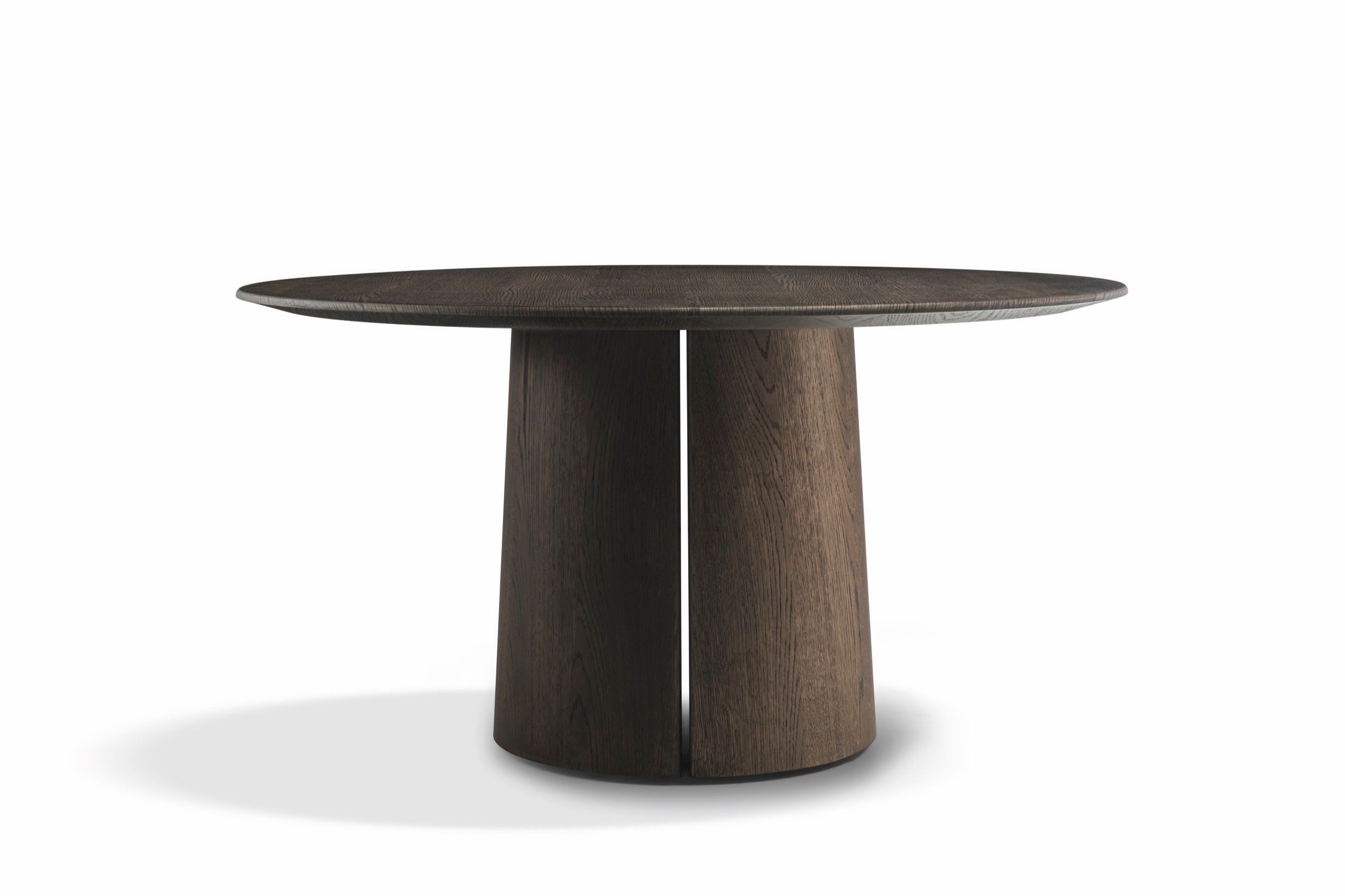 MATEO Round wooden table By Molteni & C. | design Vincent Van Duysen