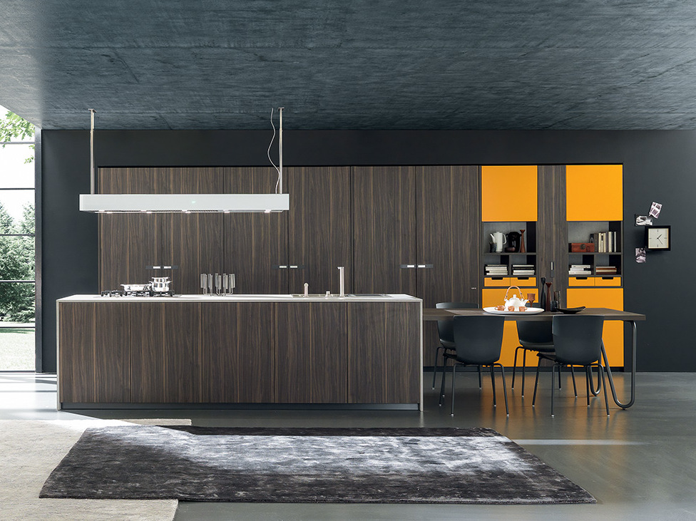 MATERIA | Kitchen with island By Febal Casa design Alfredo Zengiaro