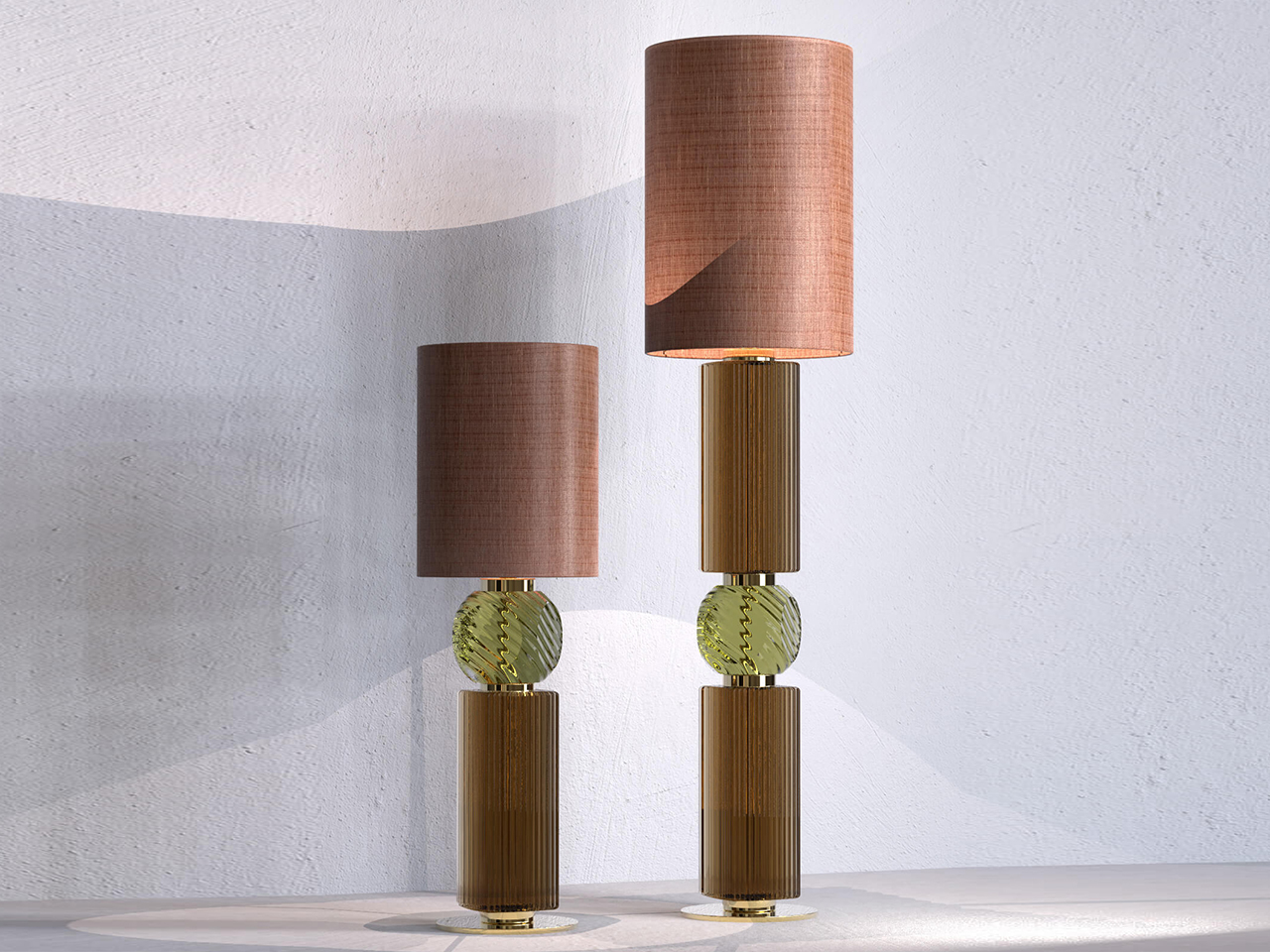 MATILDA 8173/P1 | Table lamp LED blown glass table lamp By Italamp ...