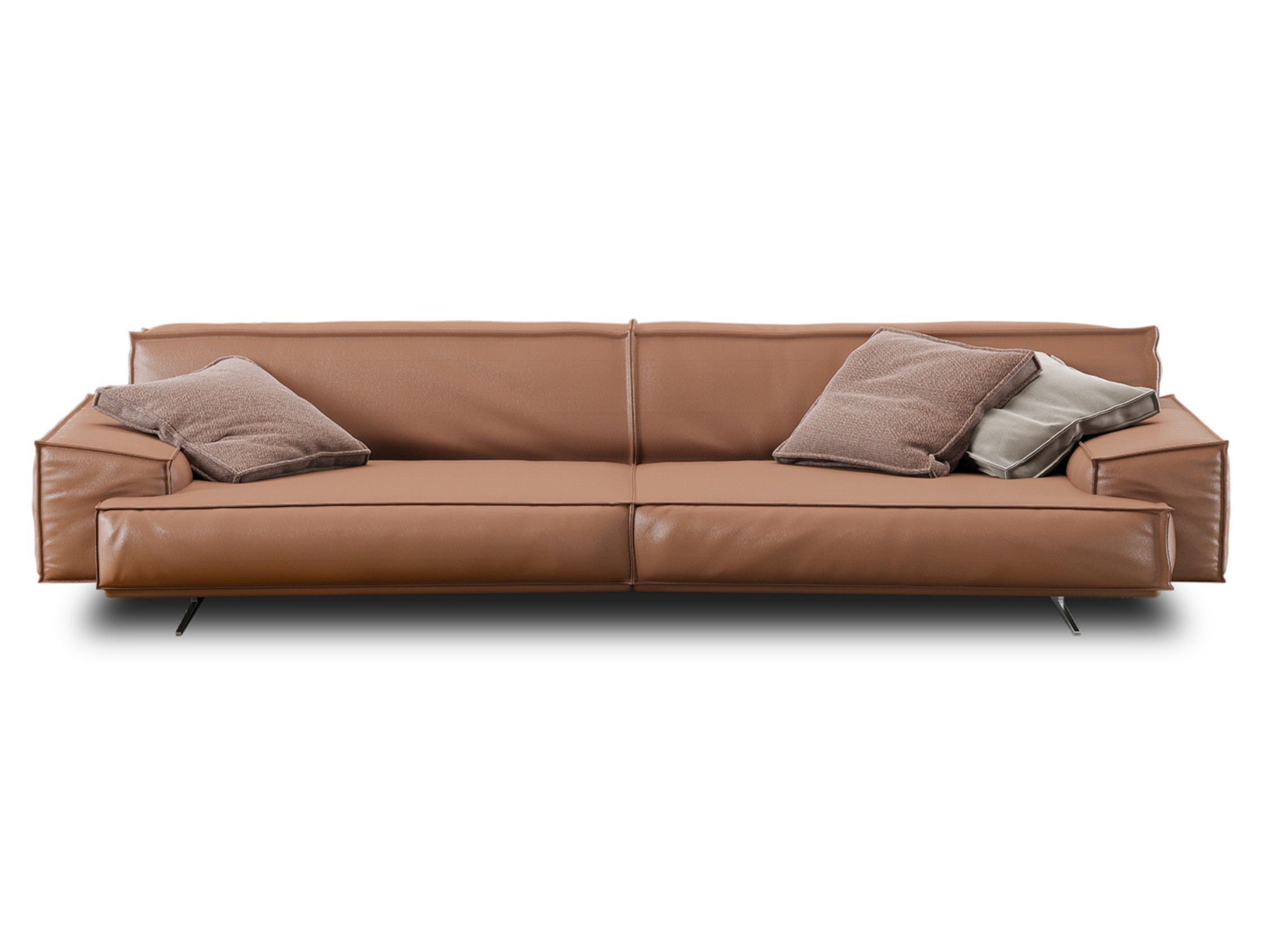 MAXXO 4 seater leather sofa By Nobonobo