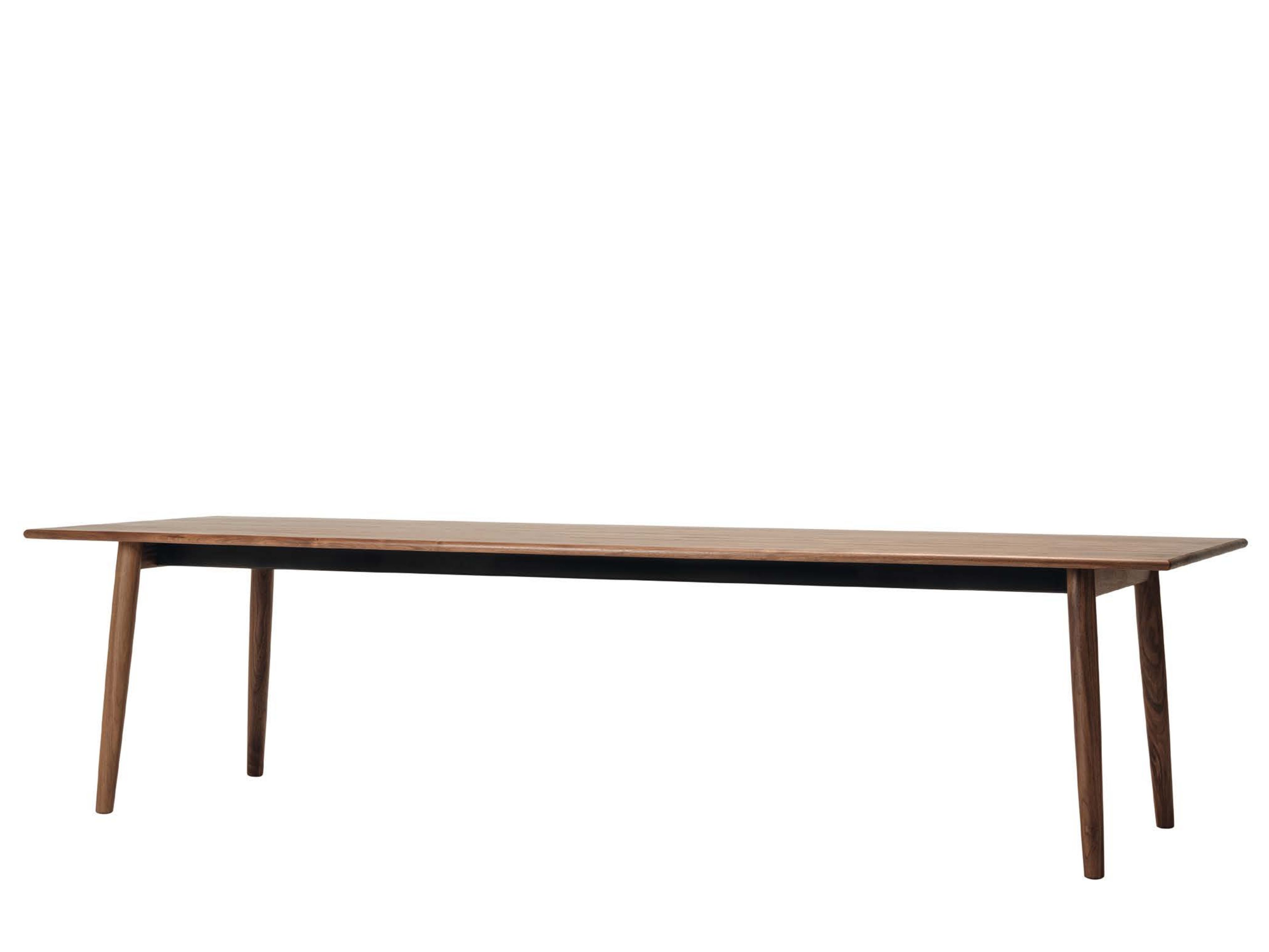 MCM Extending walnut dining table By Ritzwell | design Shinsaku Miyamoto