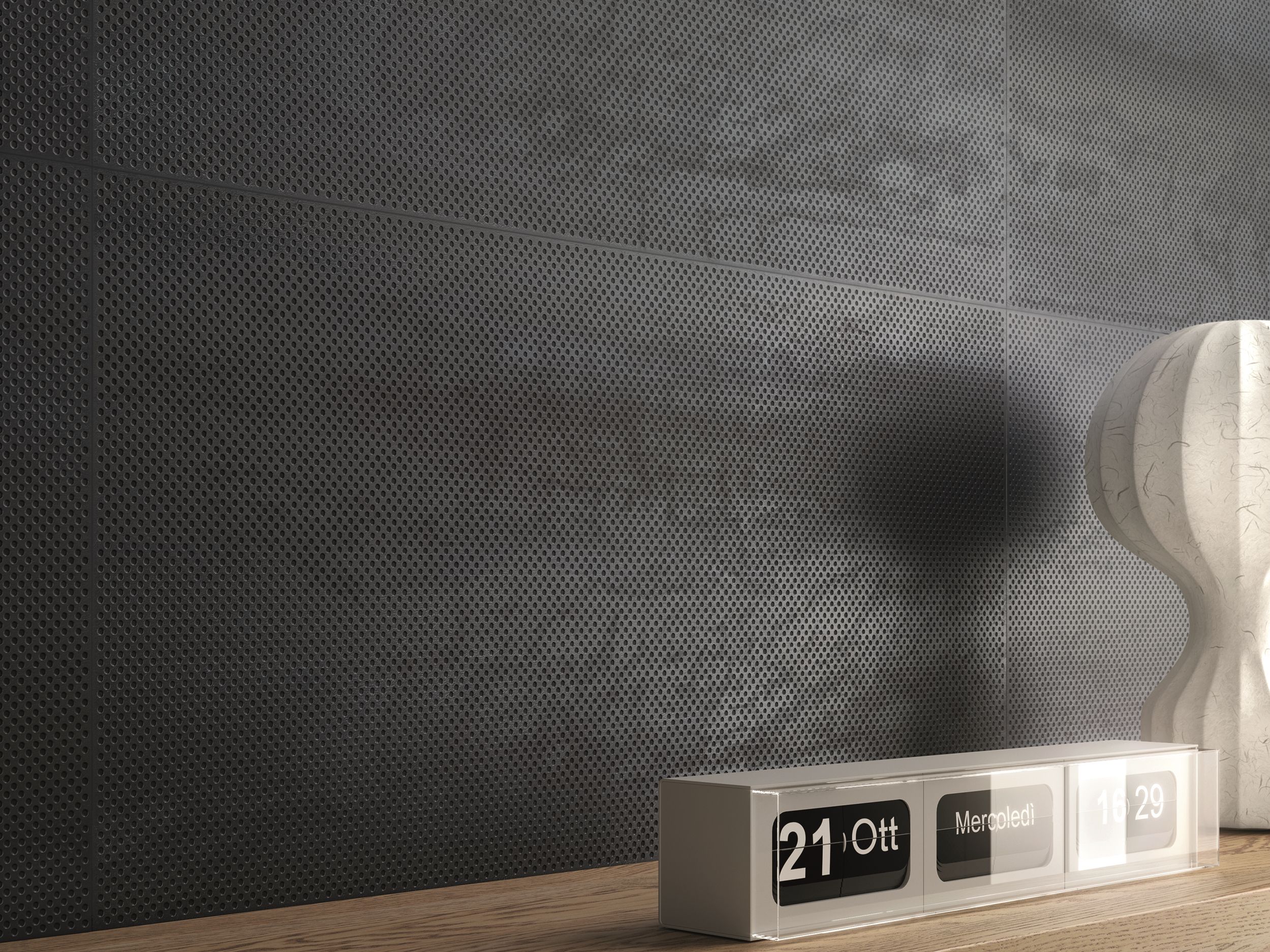 Porcelain stoneware wall/floor tiles with metal effect METALLICA ...